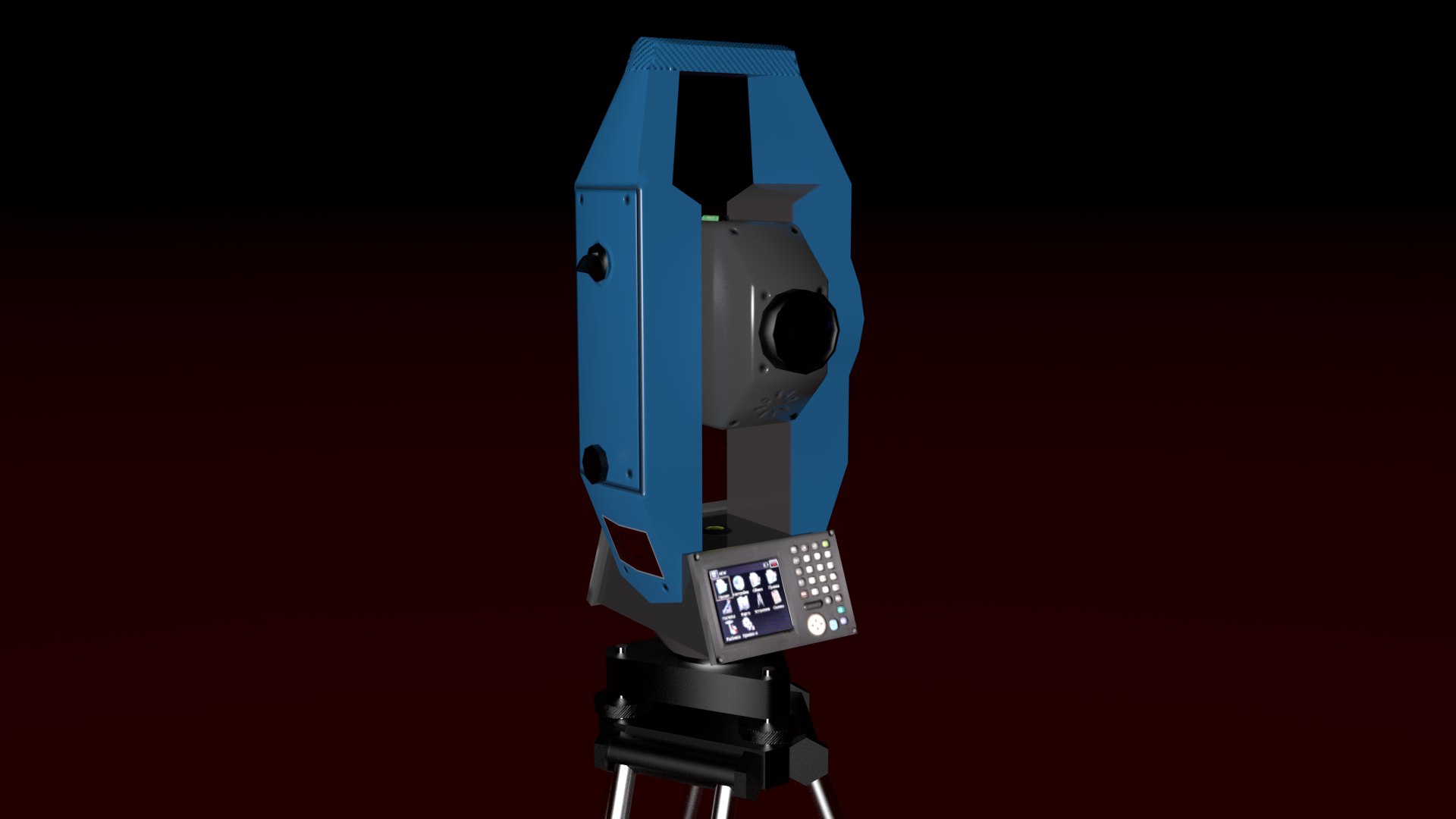 Total Station Lowpoly 3D model - TurboSquid 1846651