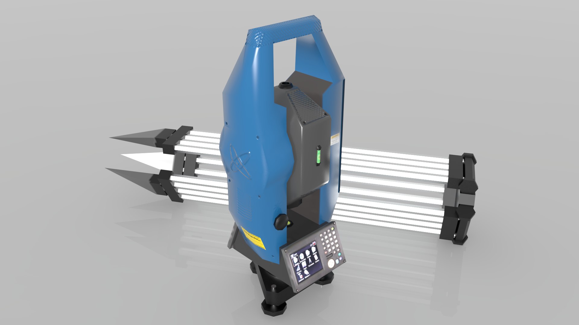 Total Station Lowpoly 3D model - TurboSquid 1846651