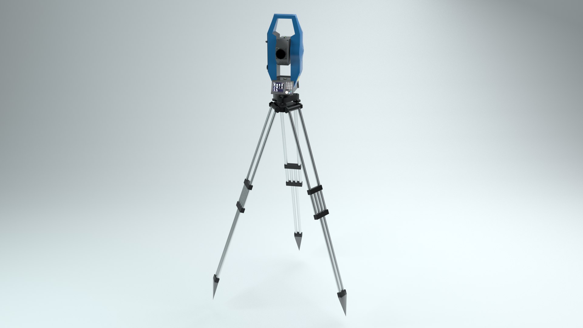 Total Station Lowpoly 3D model - TurboSquid 1846651