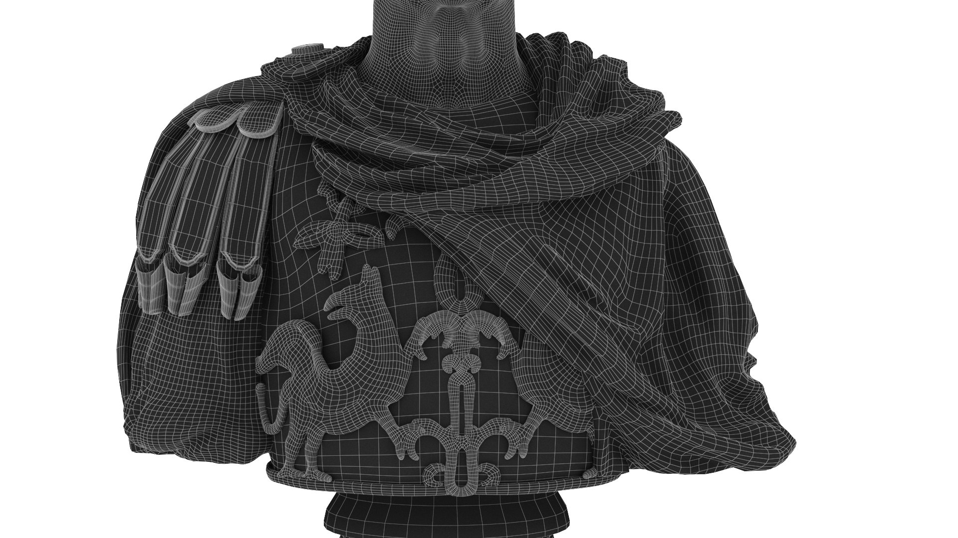 3D Model Julius Caesar Bust - TurboSquid 2390854