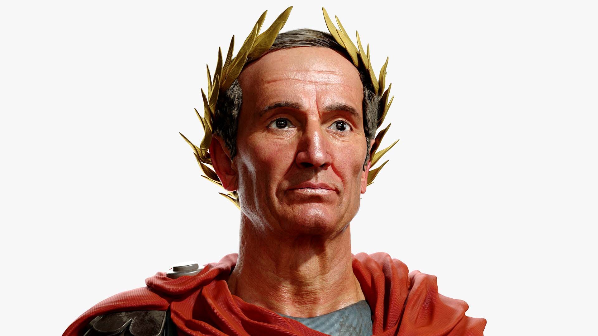 3D Model Julius Caesar Bust - TurboSquid 2390854