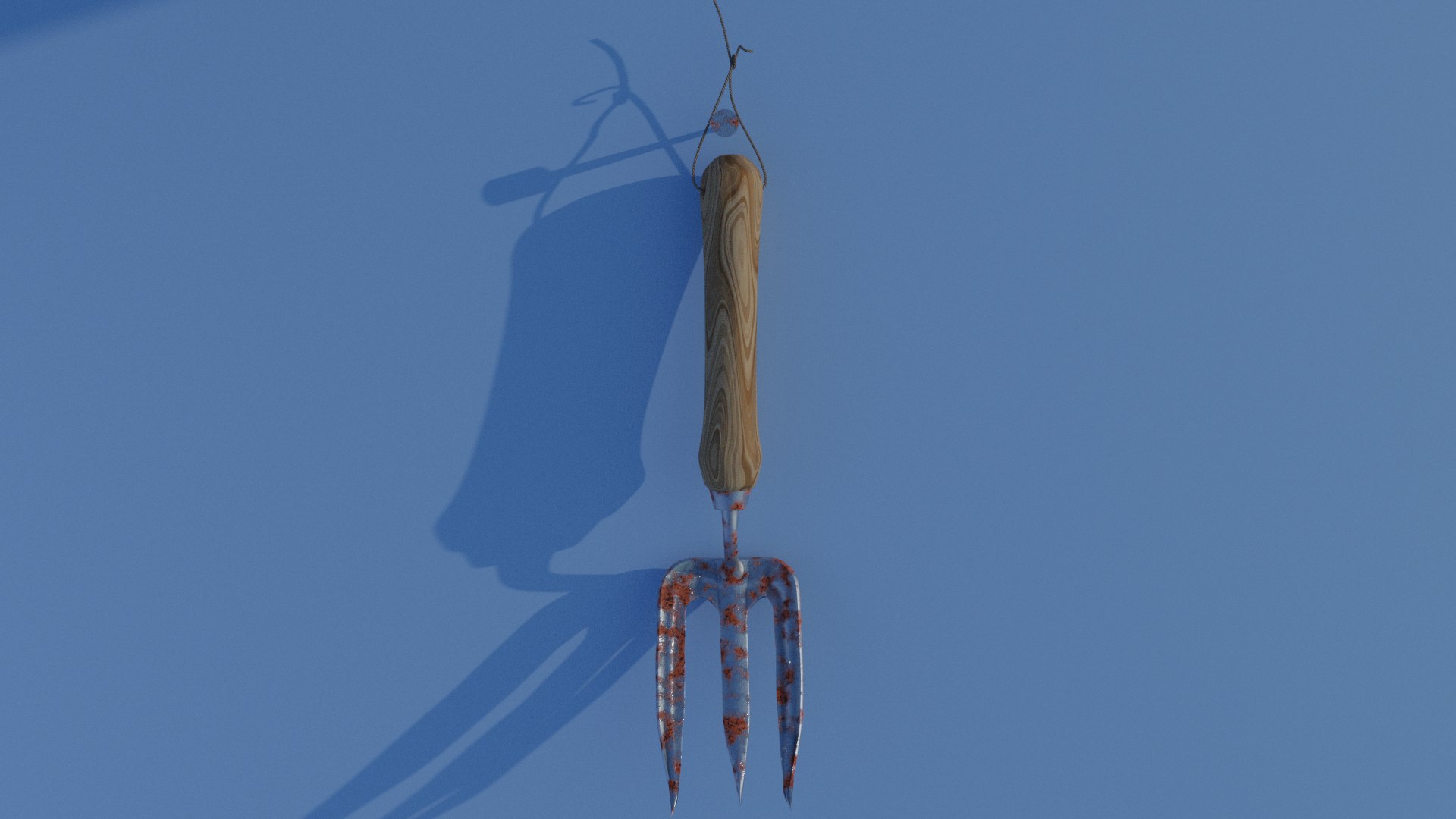 Rust fork wood 3D - TurboSquid 1575579