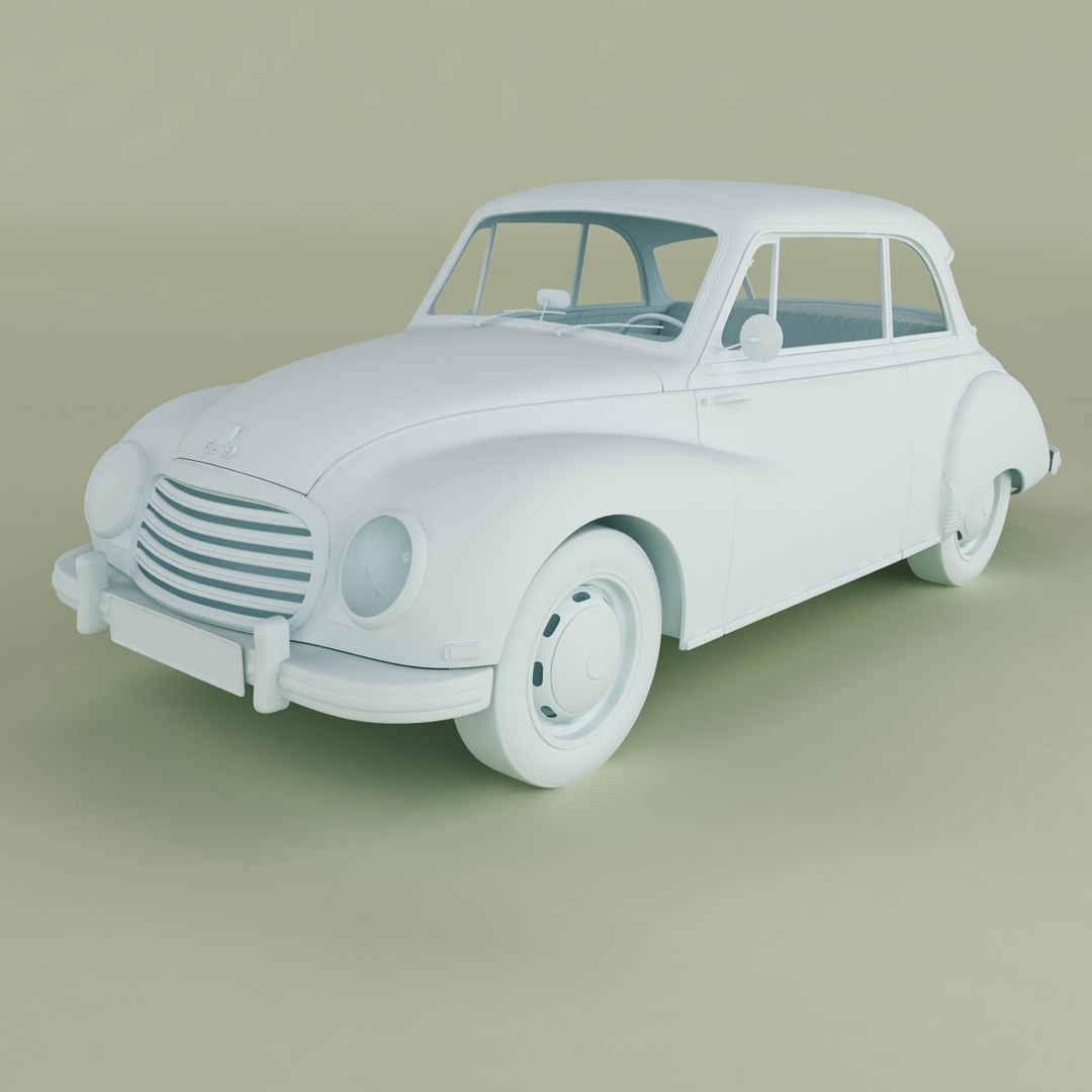 DKW F93 Coupe 3D - TurboSquid 2063902