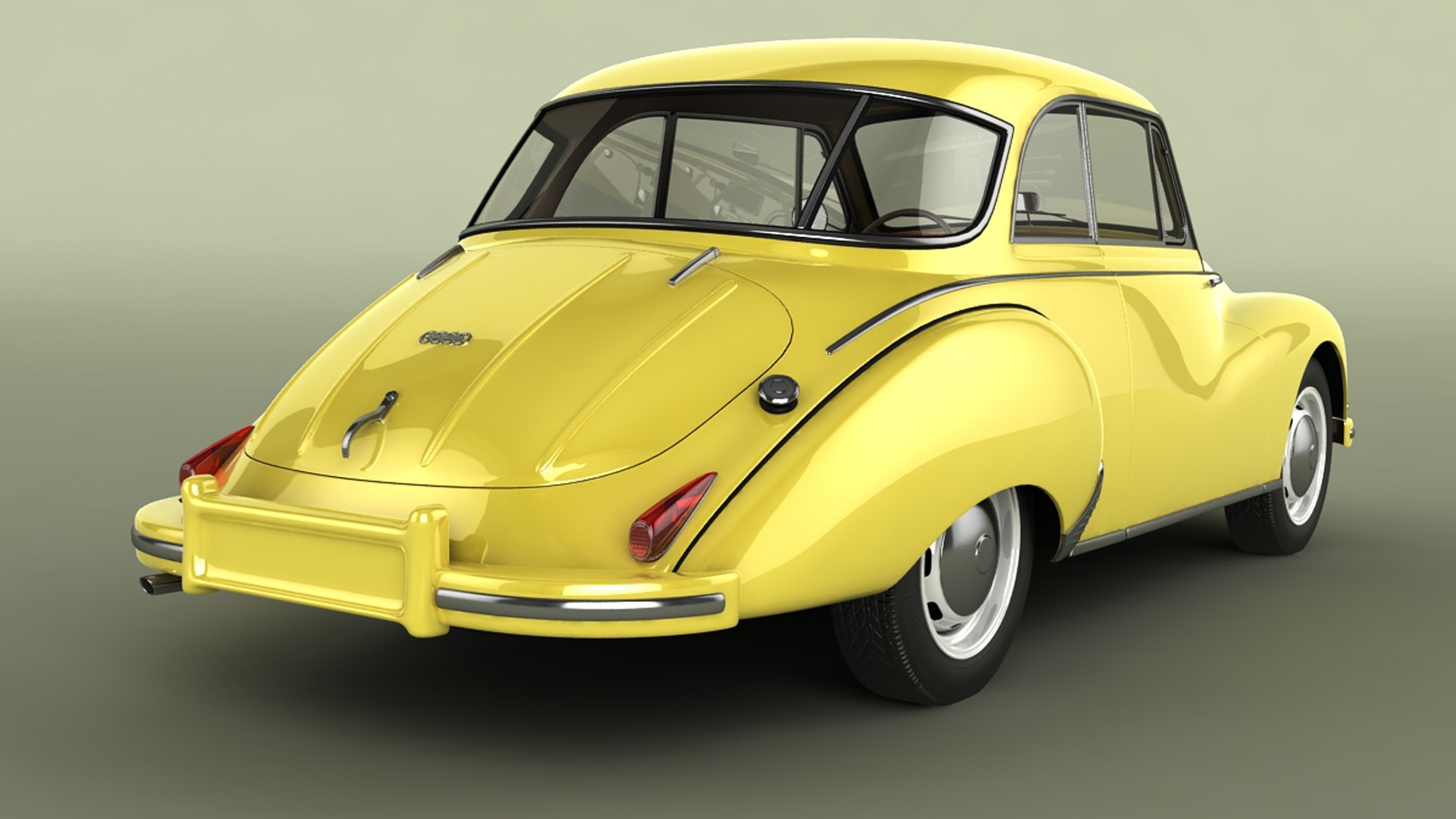 DKW F93 Coupe 3D - TurboSquid 2063902