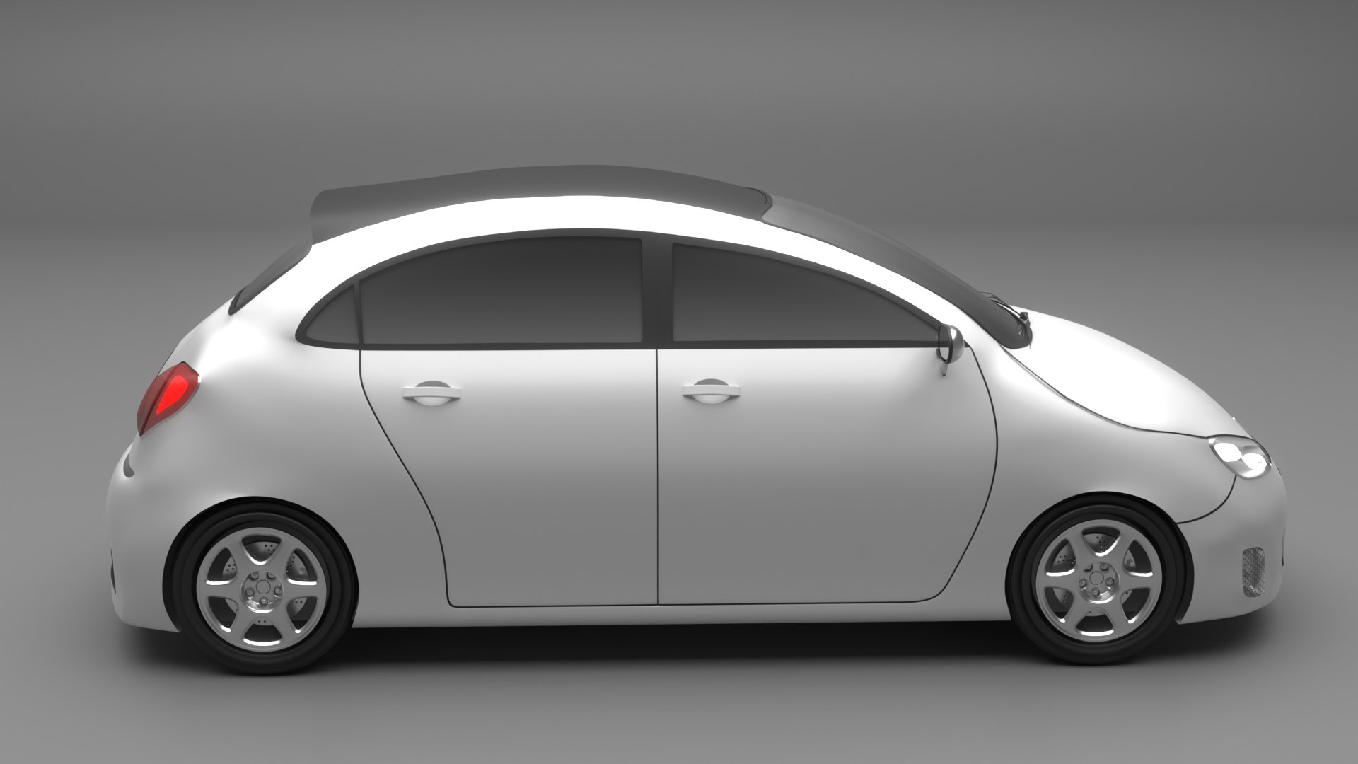 Minimal Car 3D Model - TurboSquid 2261422