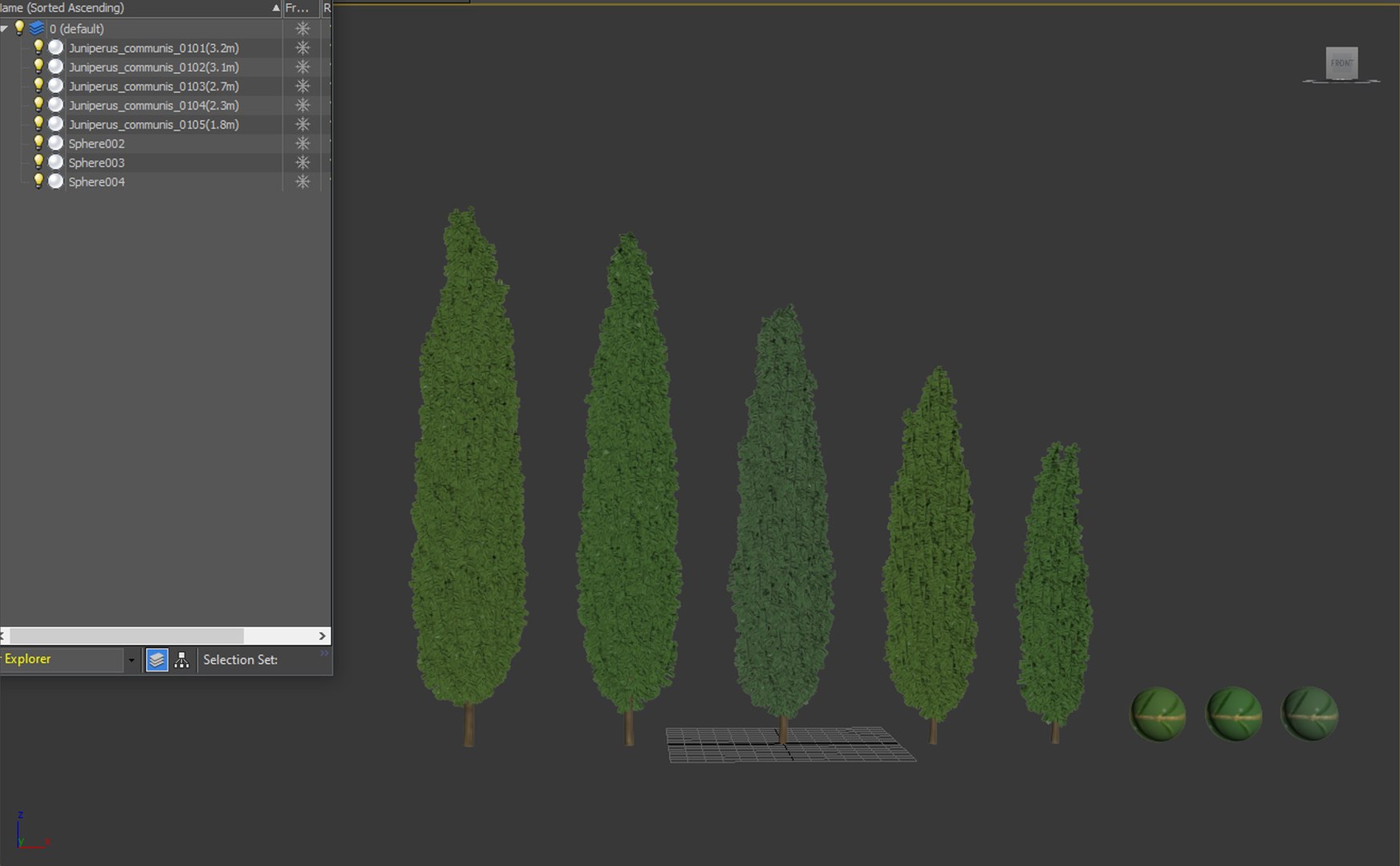 3D Model Juniper Juniperus - TurboSquid 1673354