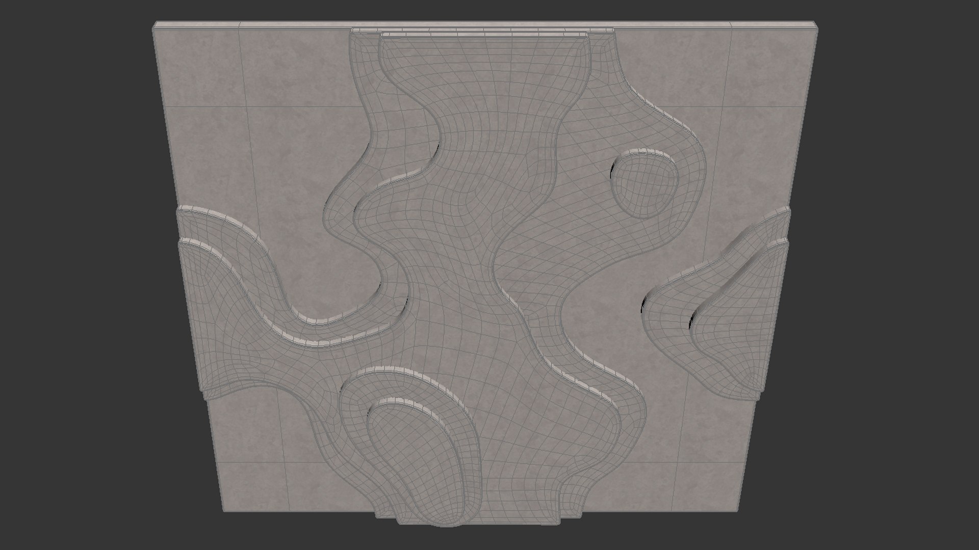 3D Earth Acoustic Wall Panel Artwork By Okk - TurboSquid 2278007