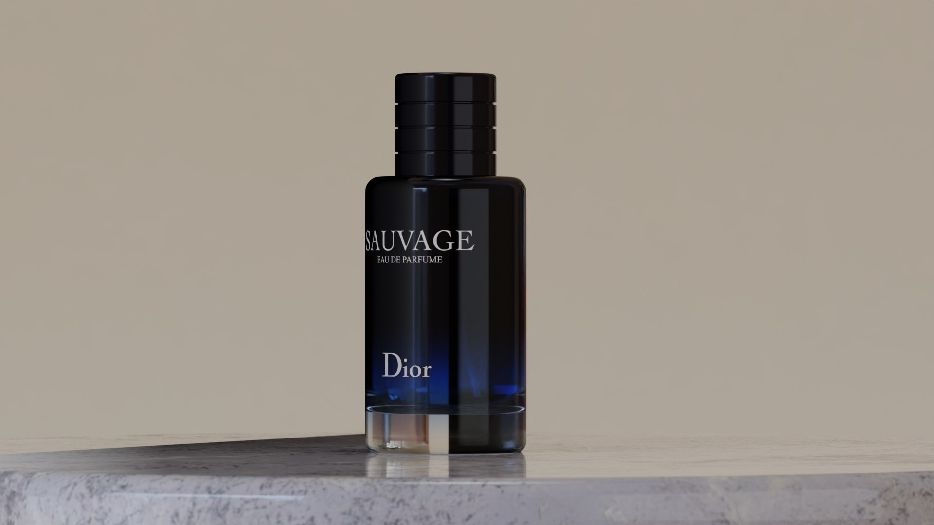 3D Sauvage Dior Parfume - TurboSquid 2094860