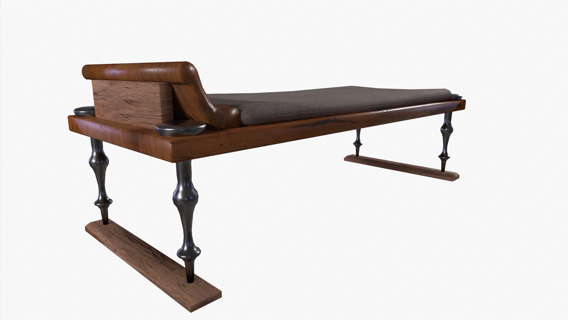 3D Roman Couch - Lectus Cubicularis Servorum - TurboSquid 1860398