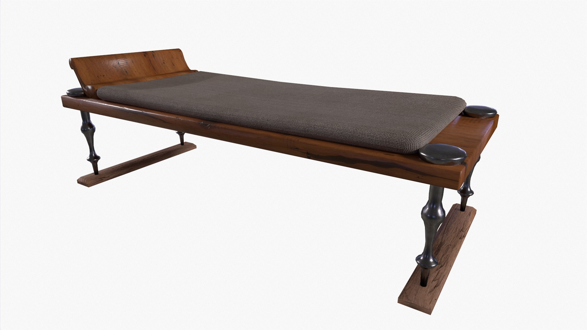 3D Roman Couch - Lectus Cubicularis Servorum - TurboSquid 1860398