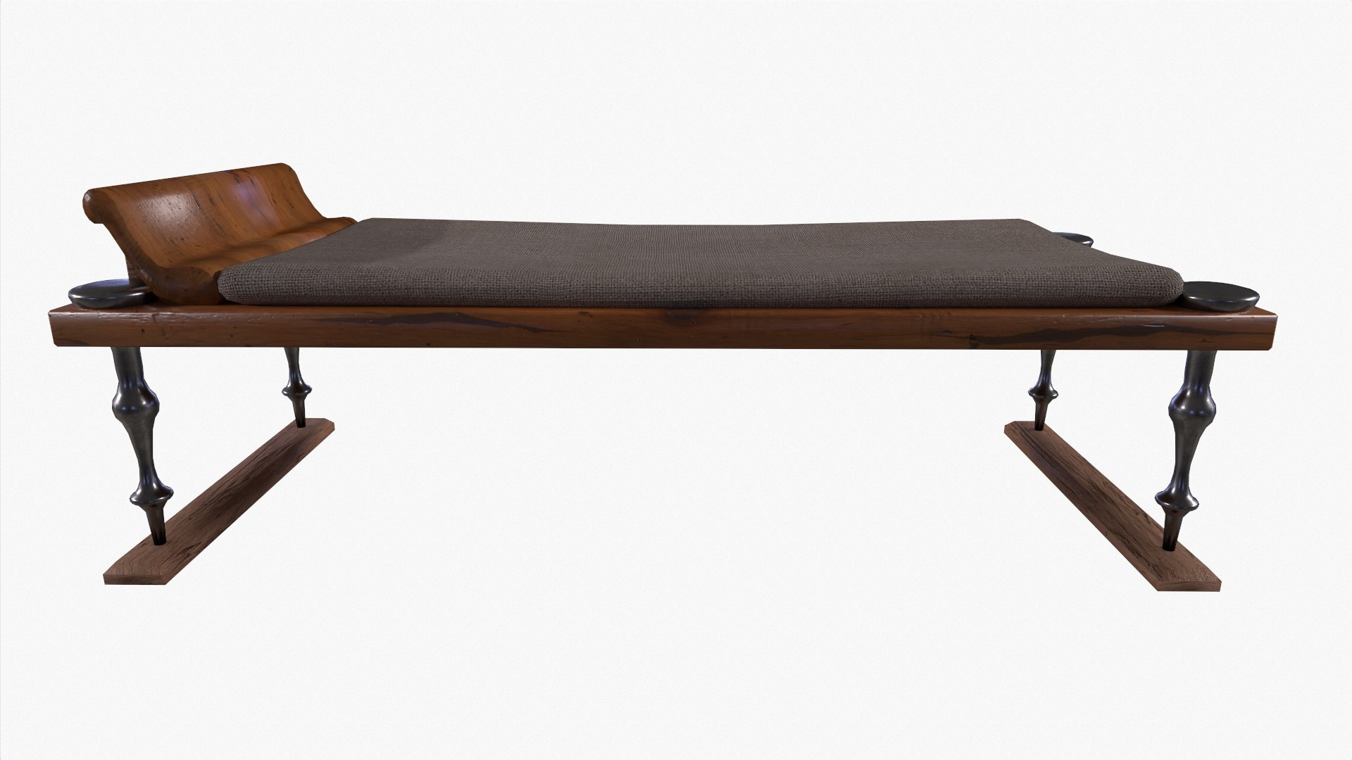 3D Roman Couch - Lectus Cubicularis Servorum - TurboSquid 1860398