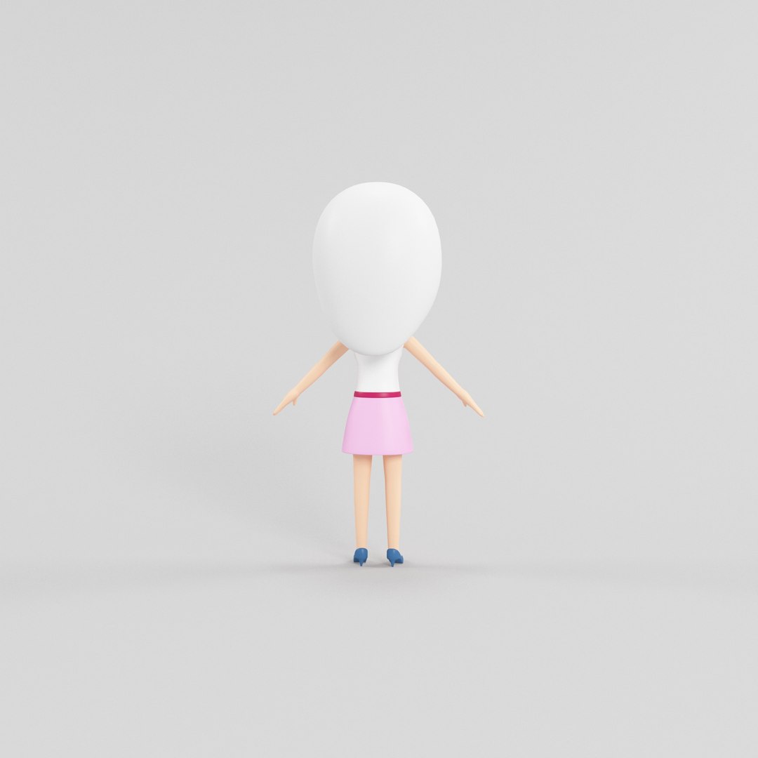 3D Model Cartoon Style Character 18 - TurboSquid 2520379