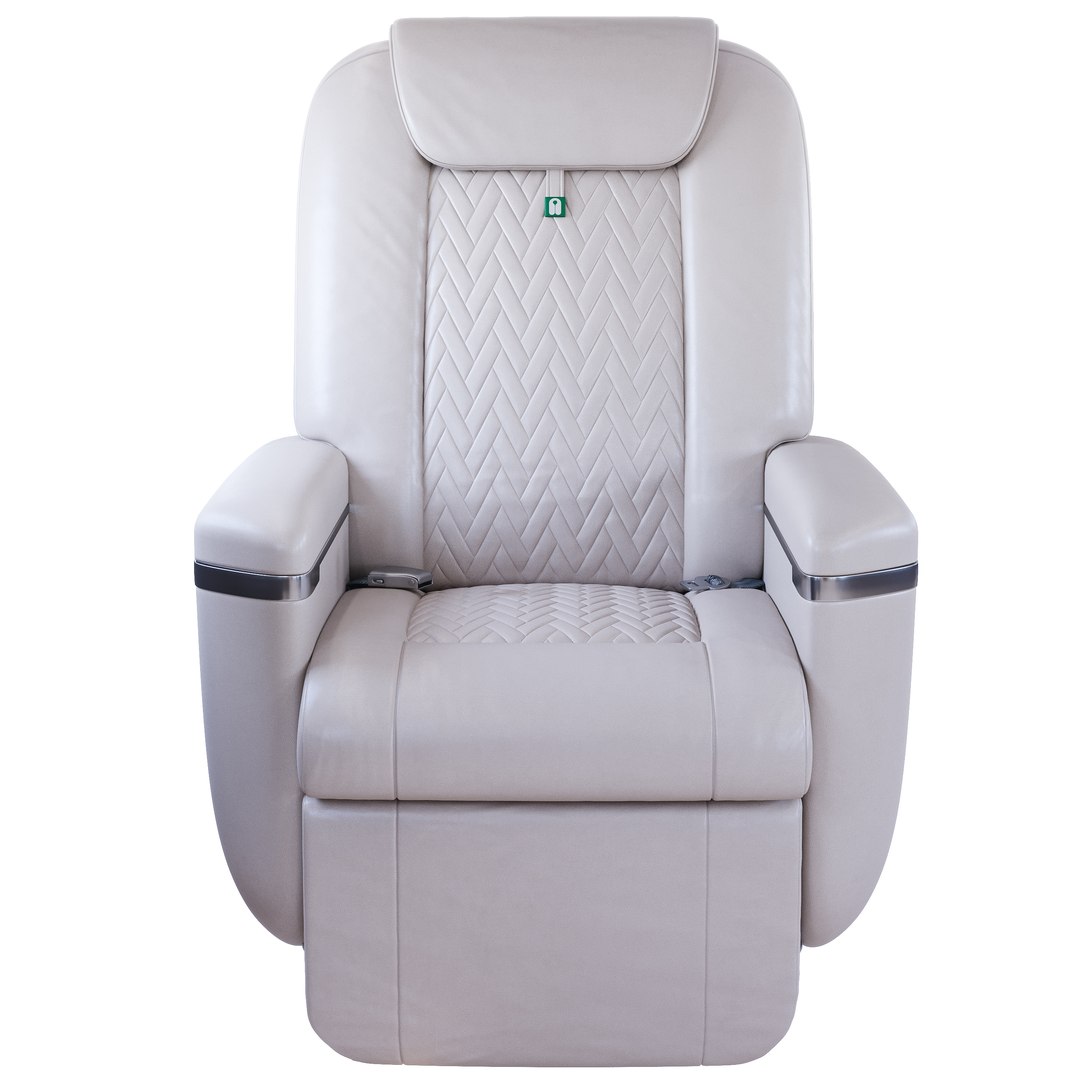 Airplane Business Seat 2 3D Model - TurboSquid 2408028