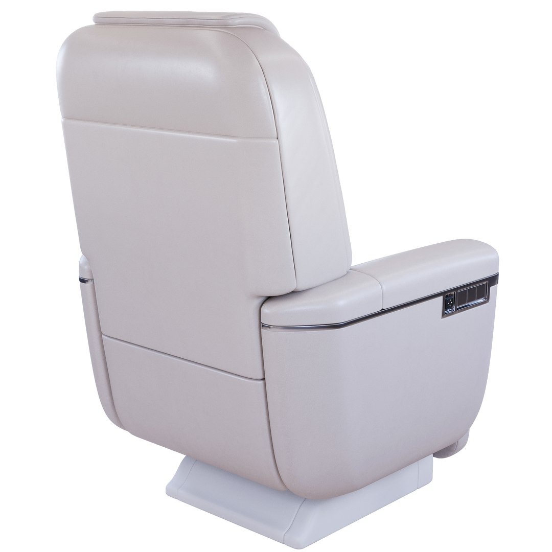 Airplane Business Seat 2 3D Model - TurboSquid 2408028