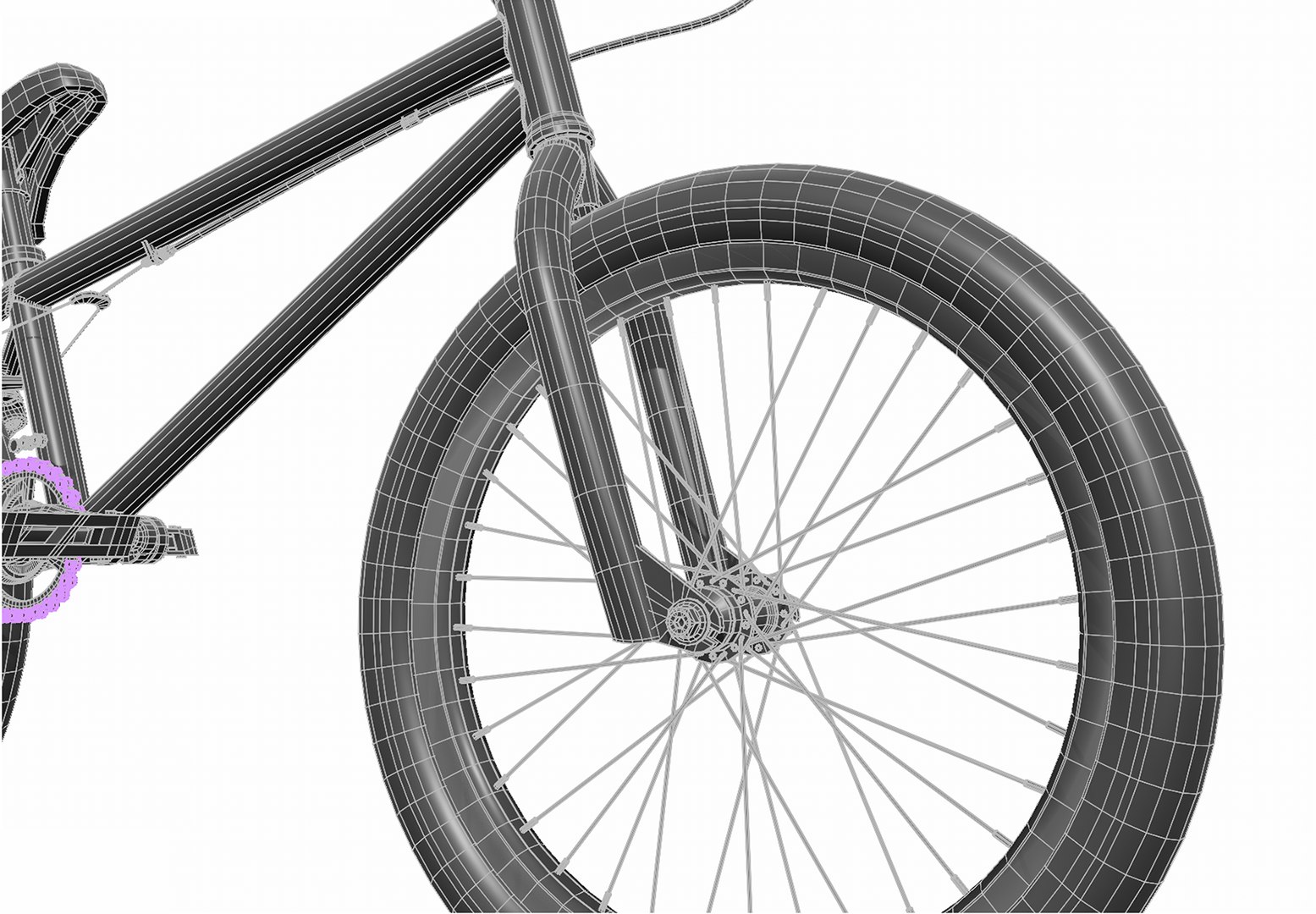 Bmx bike 3D model - TurboSquid 1582369