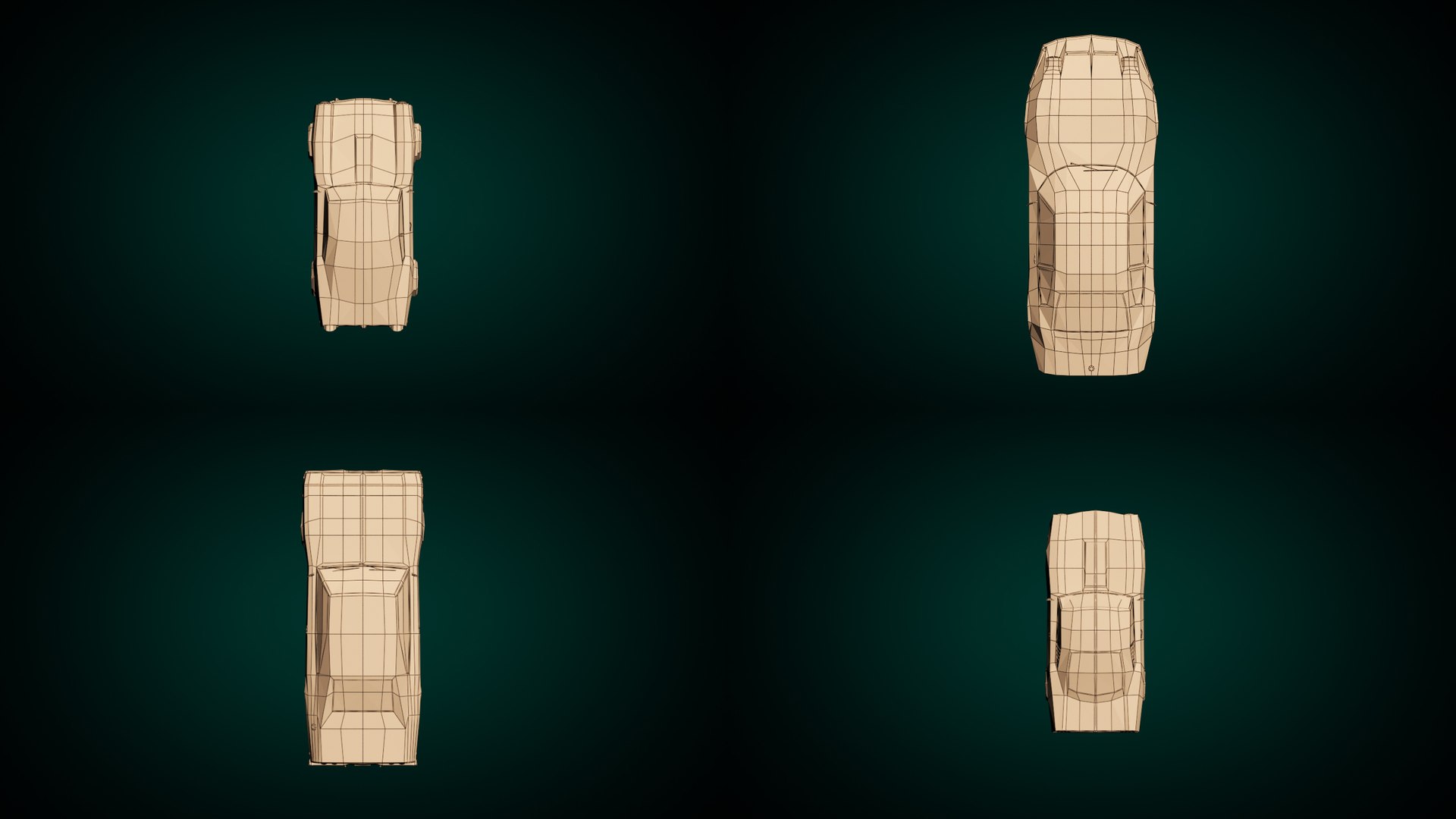 3D Car Muscle - TurboSquid 1391424