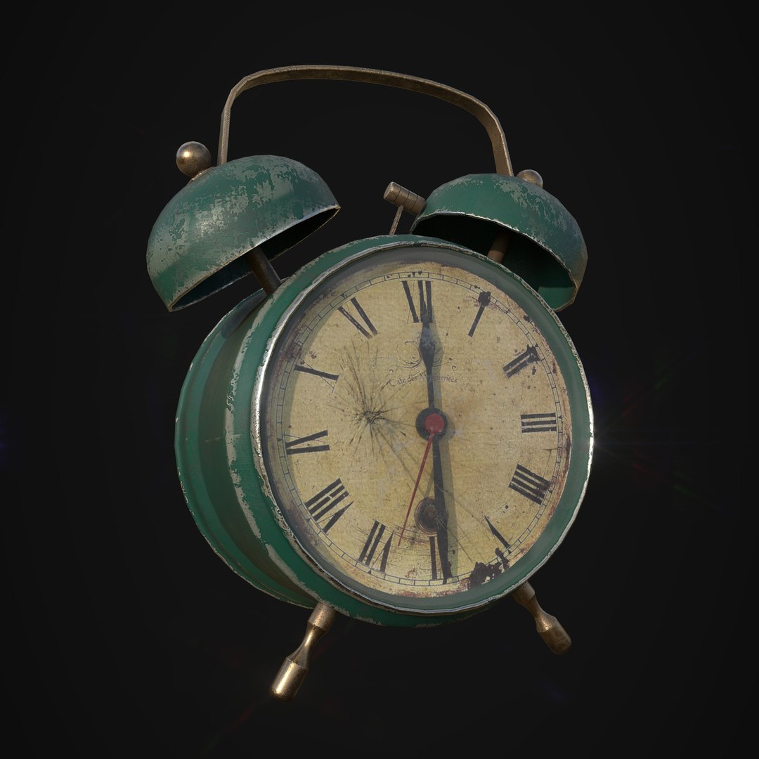 Alarm Clock 3D - TurboSquid 2140092