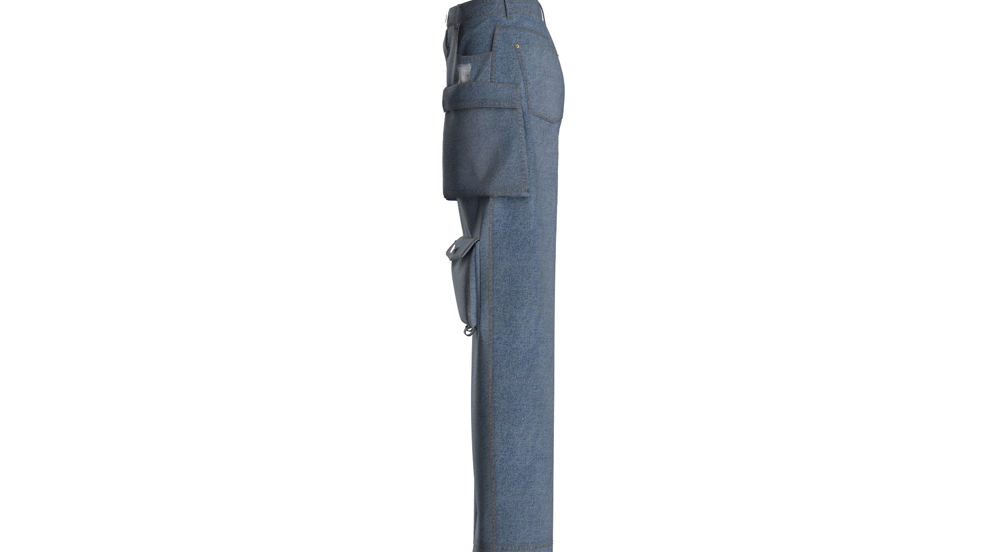 Female Denim Jean Model - TurboSquid 2151910
