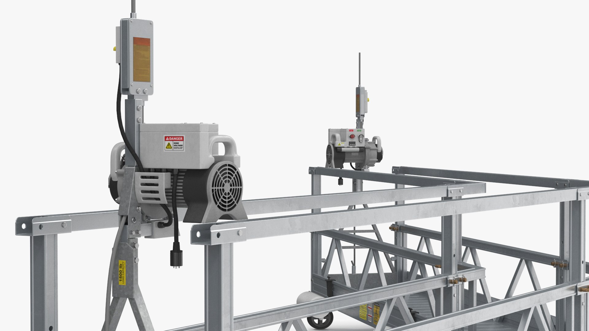 3D Window Cleaning Angled Platform Model - TurboSquid 2239804