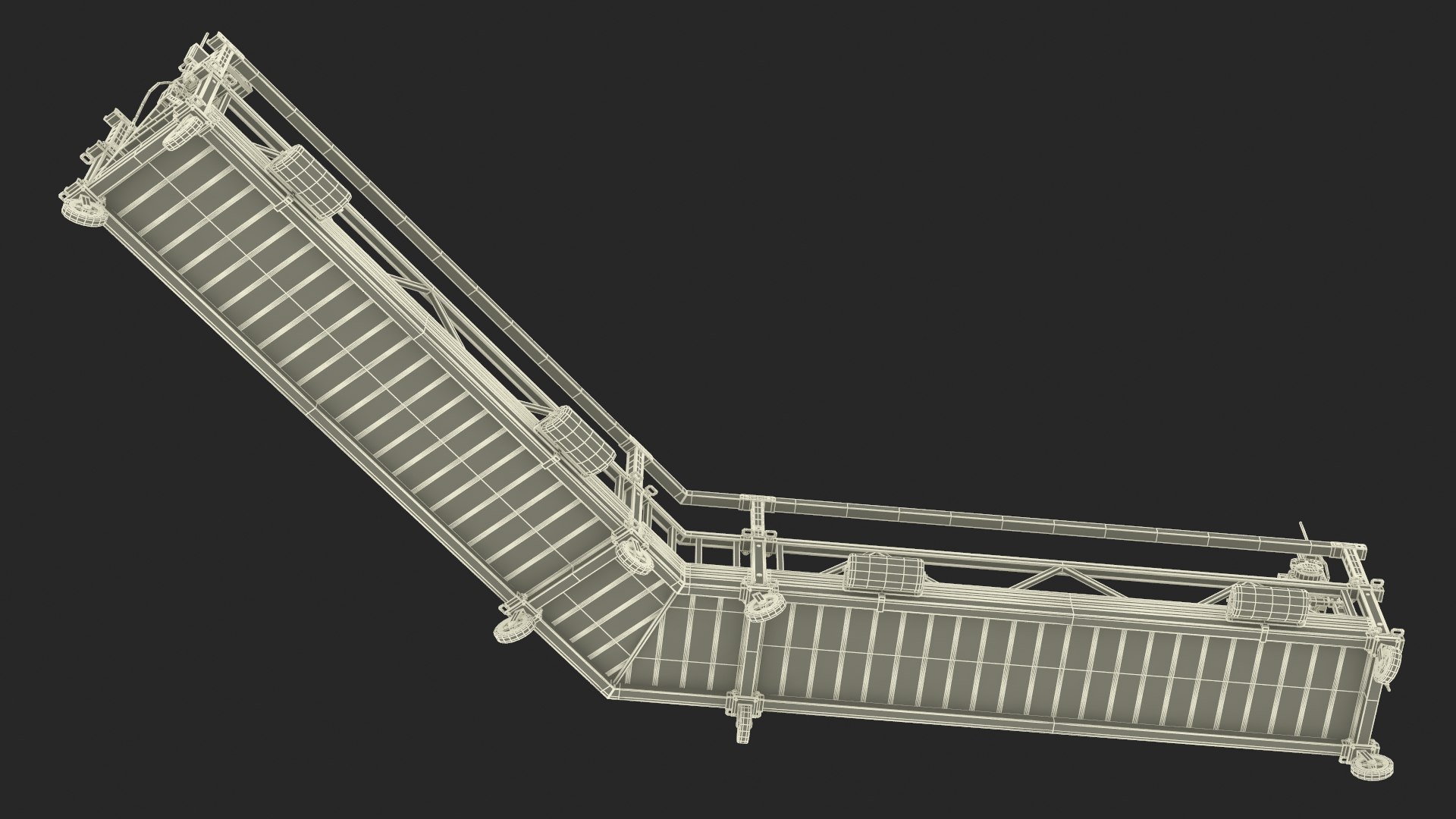 3D Window Cleaning Angled Platform Model - TurboSquid 2239804