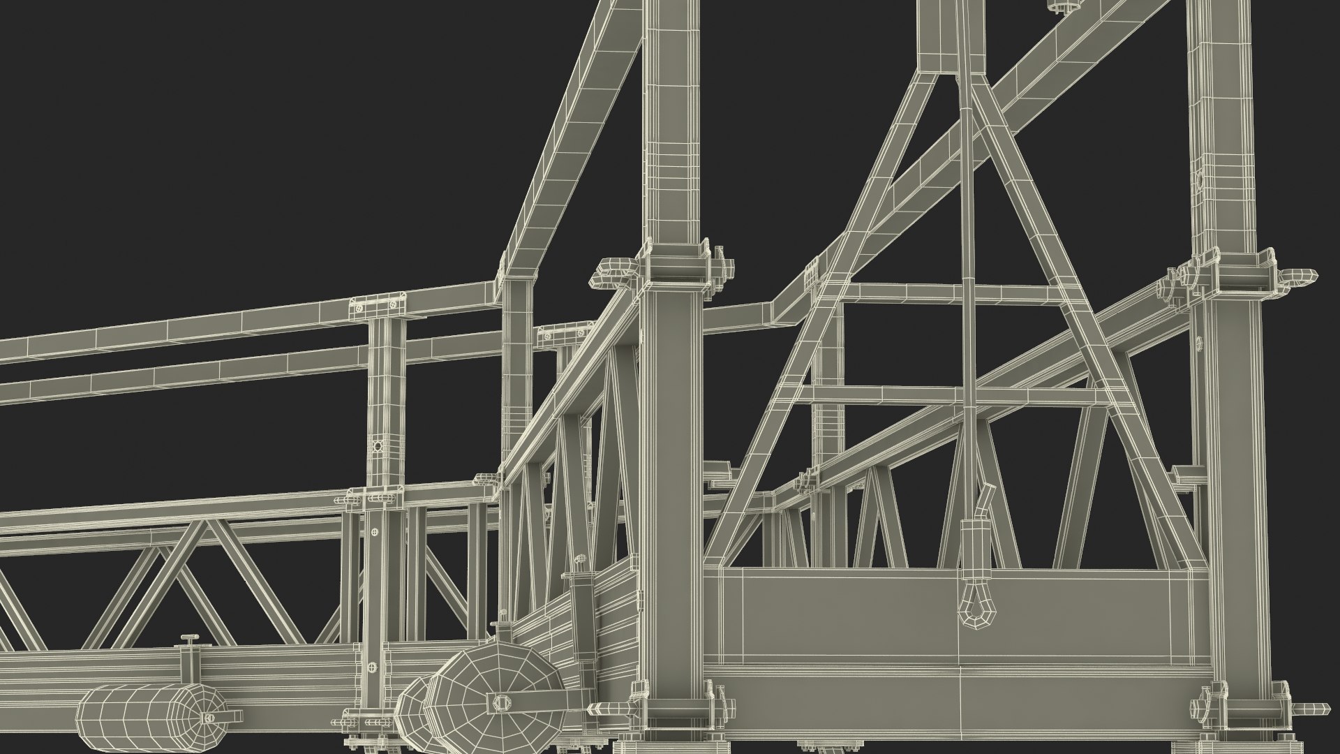 3D Window Cleaning Angled Platform Model - TurboSquid 2239804