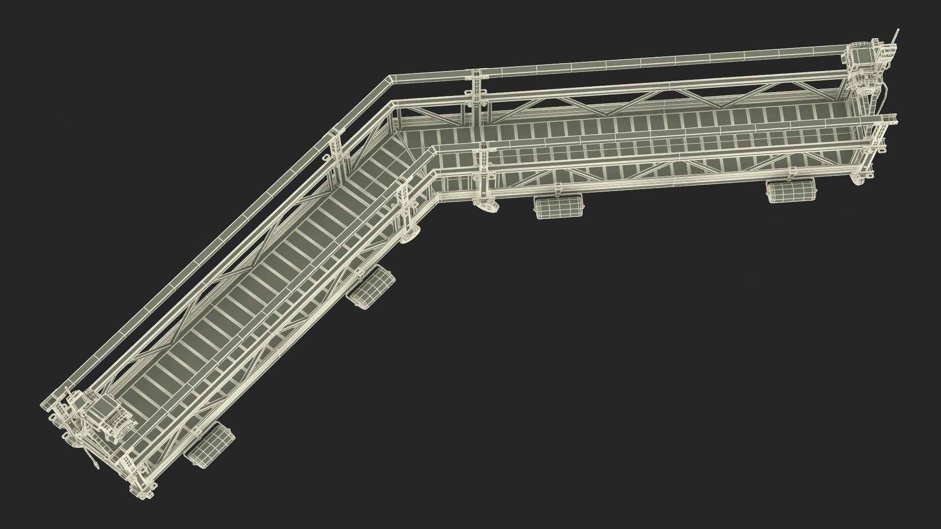3D Window Cleaning Angled Platform Model - TurboSquid 2239804