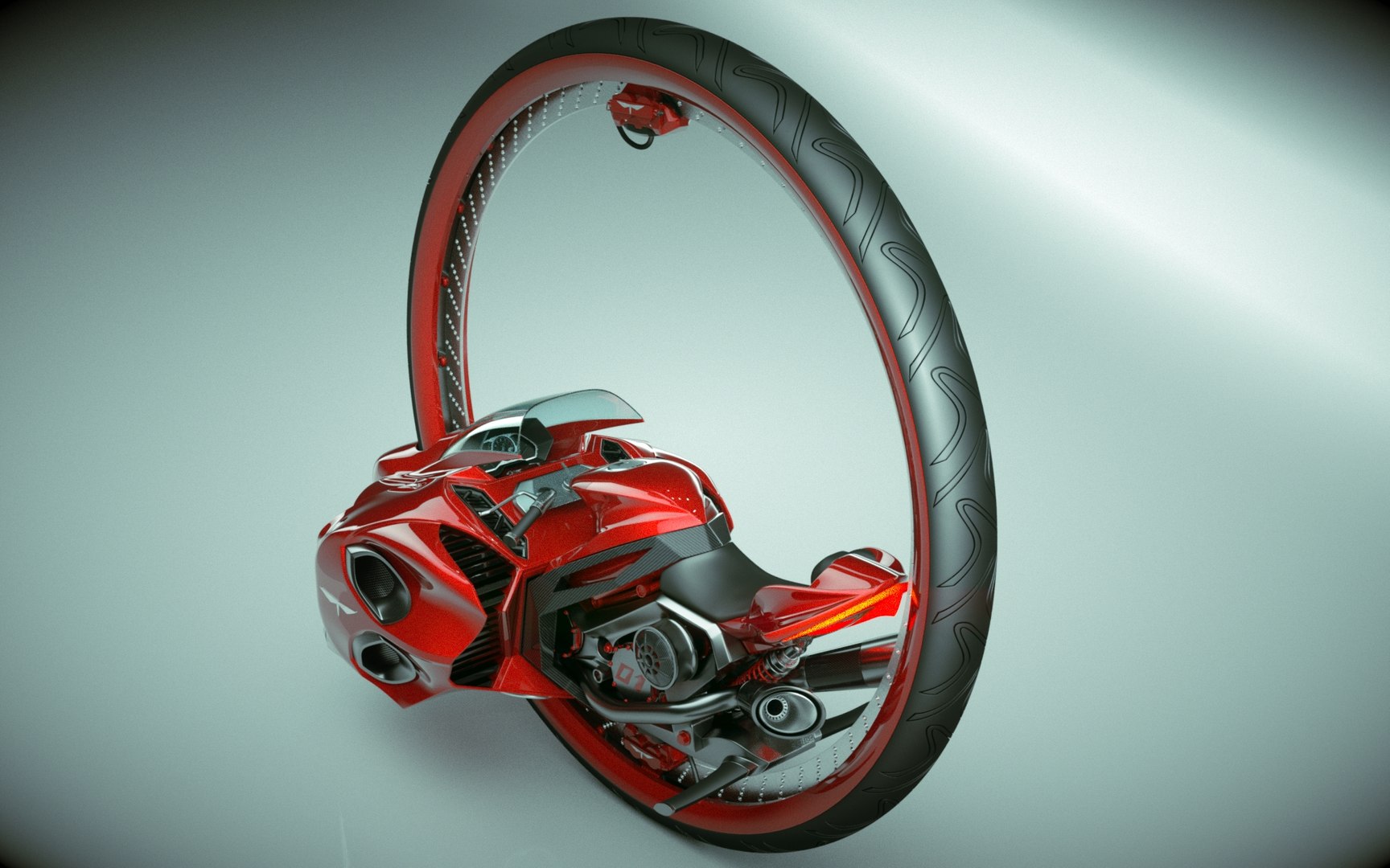 3D Monocycle 09 - TurboSquid 1942489