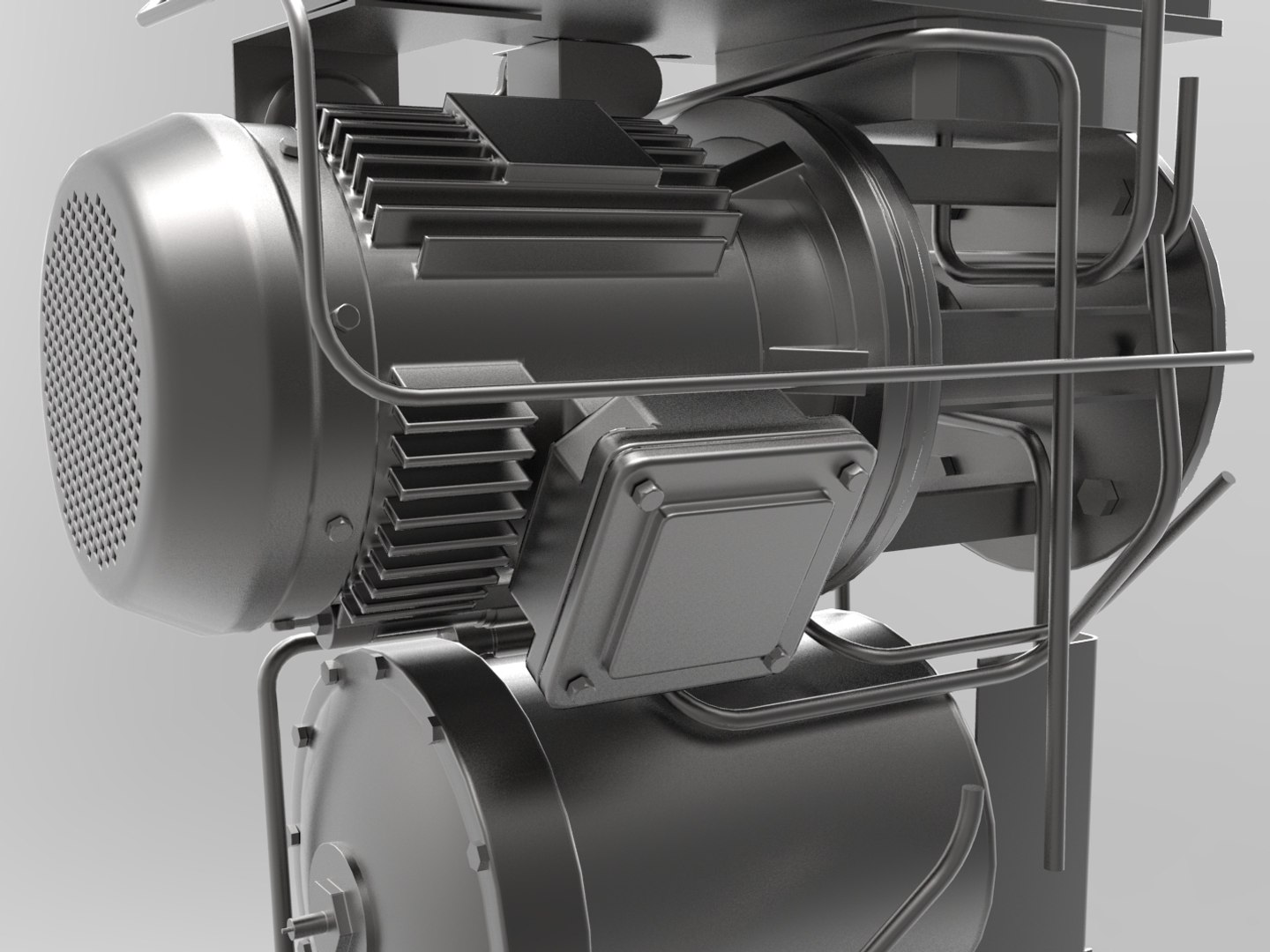Electric Motor Model - TurboSquid 1219736