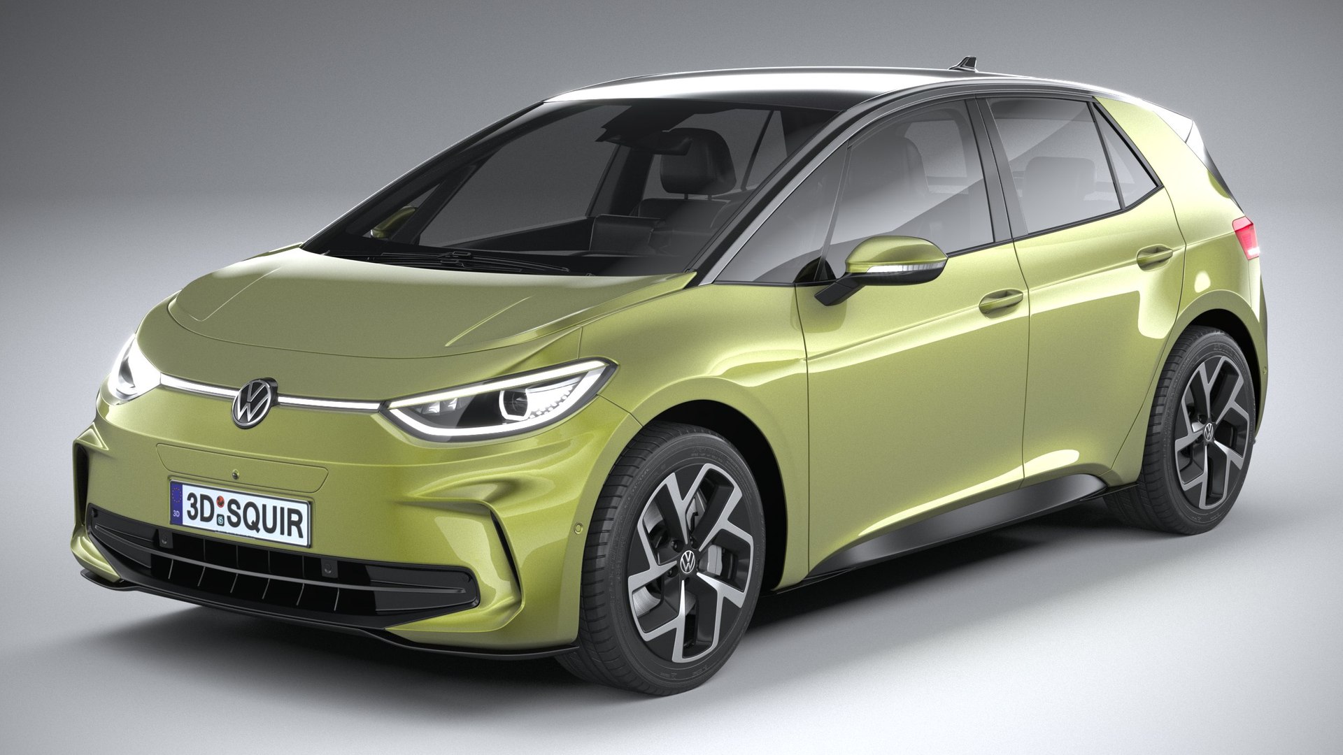 3D Volkswagen ID3 Pro S 2024 - TurboSquid 2063662