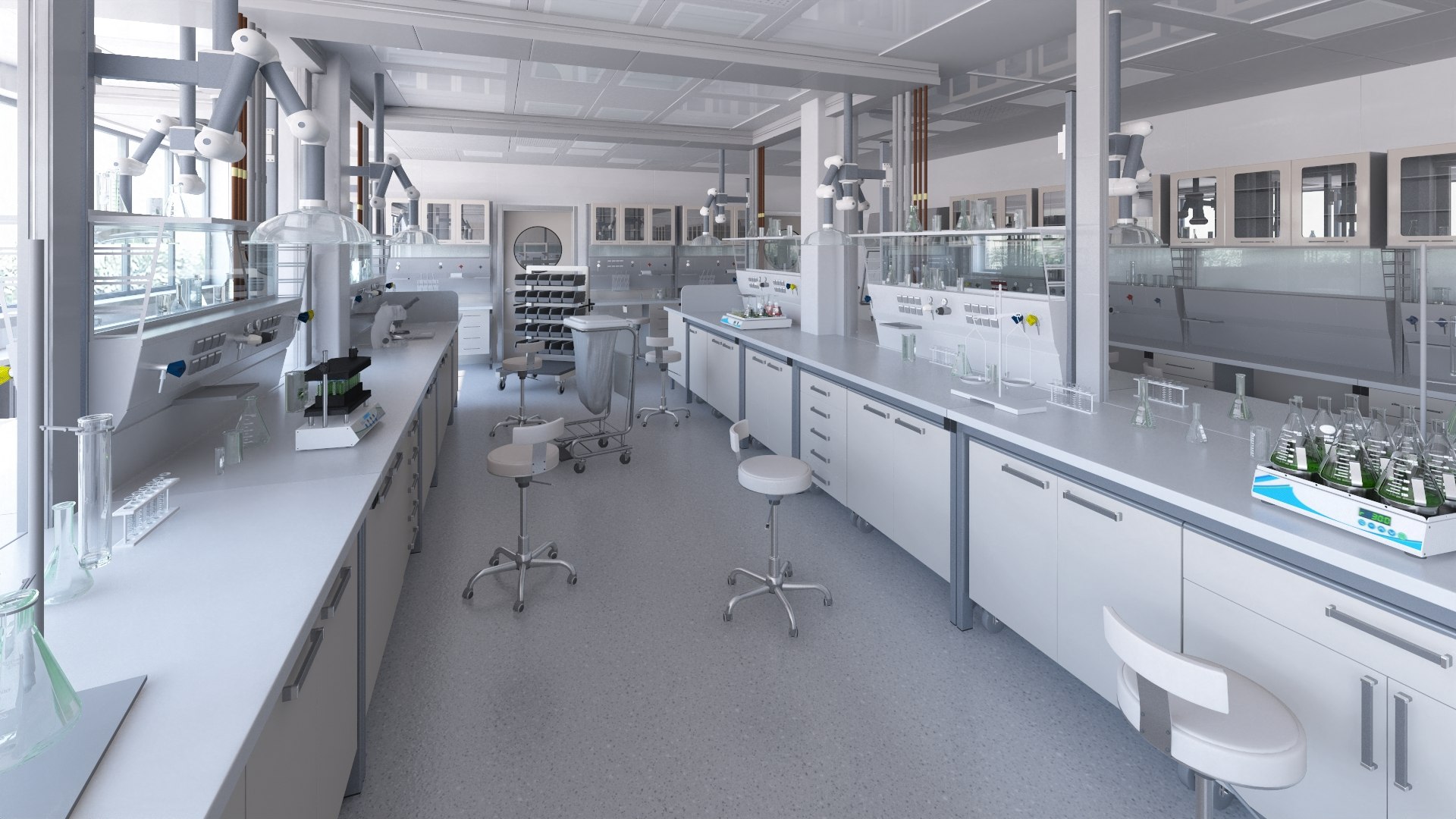 Laboratory 2 3D Model - TurboSquid 2011703