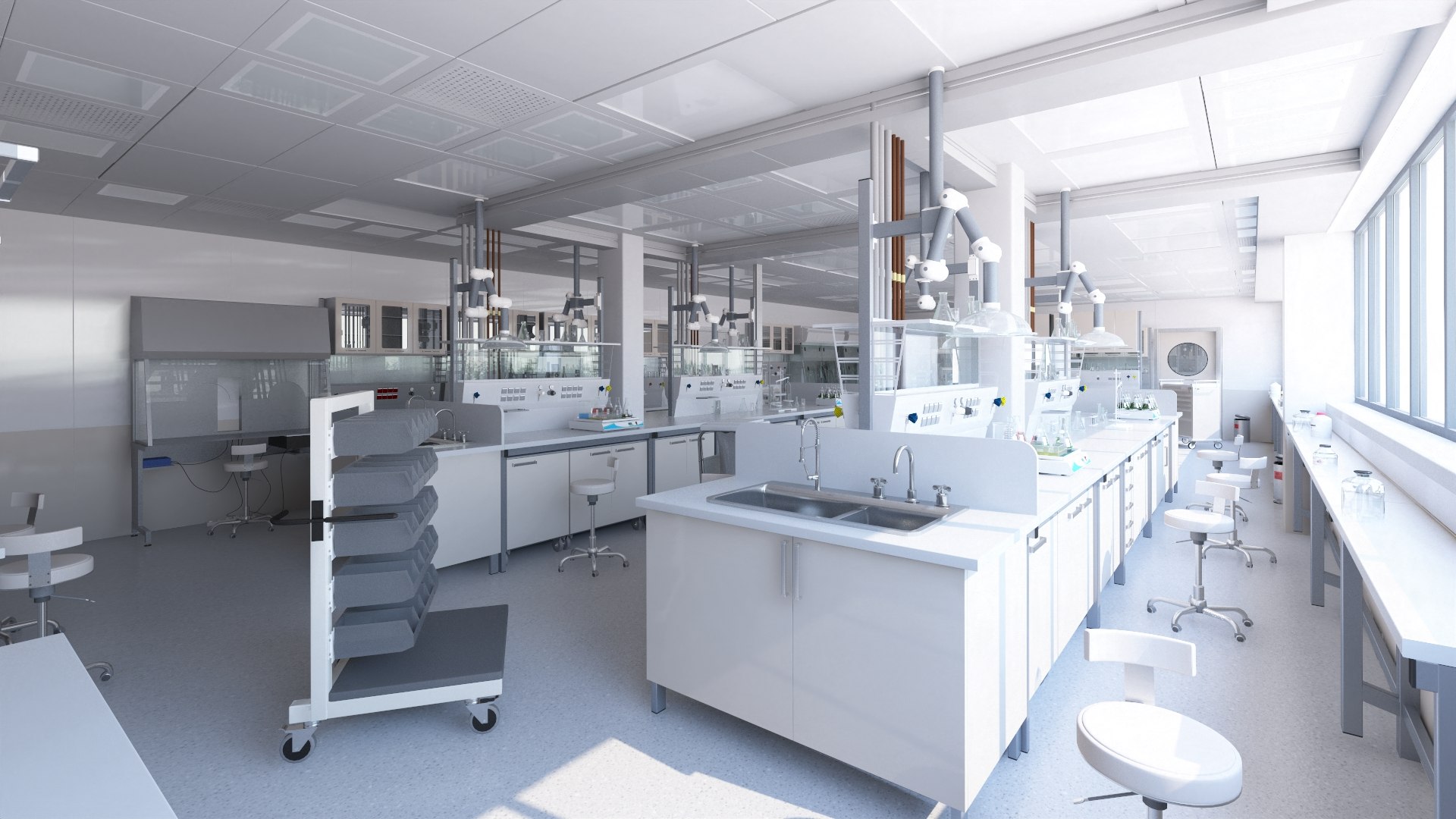 Laboratory 2 3D Model - TurboSquid 2011703