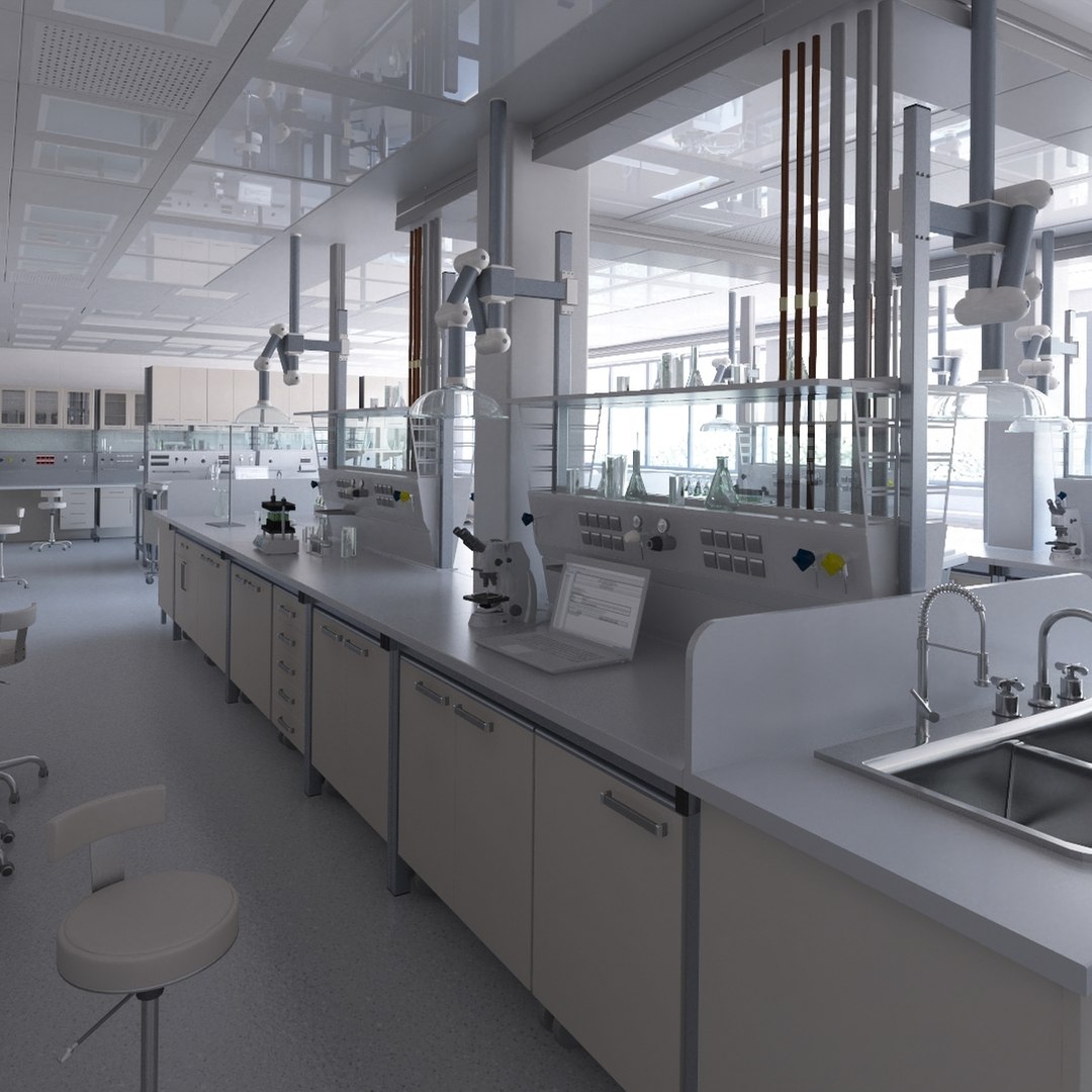 Laboratory 2 3D Model - TurboSquid 2011703