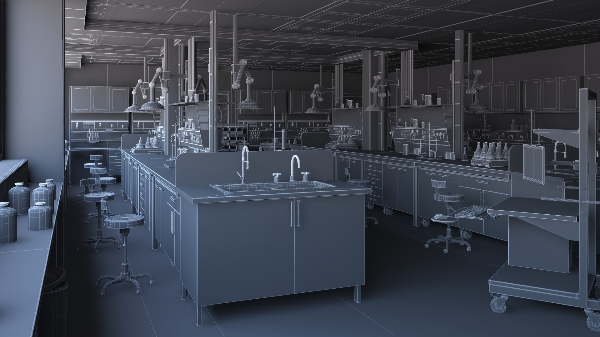 Laboratory 2 3D Model - TurboSquid 2011703