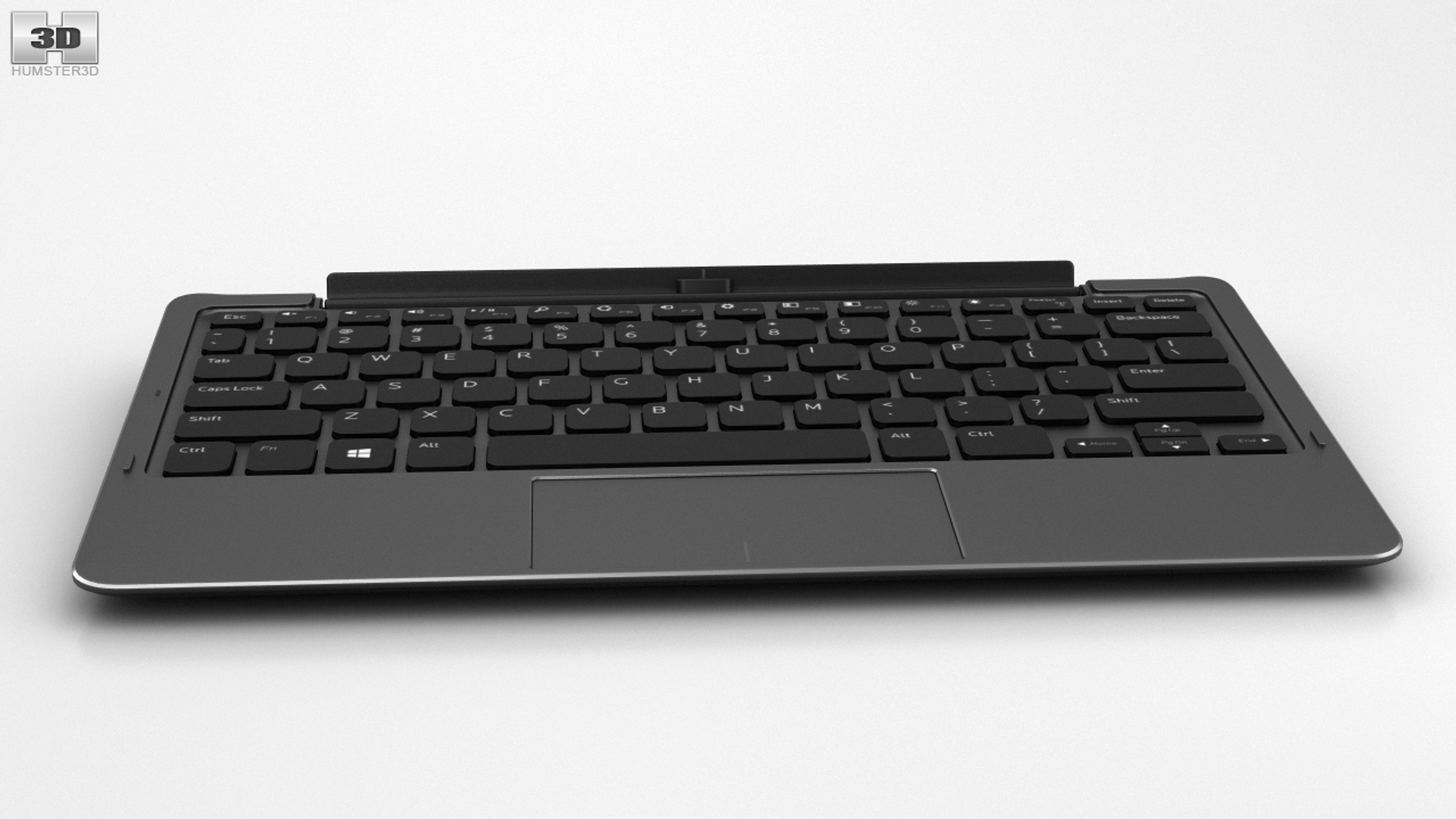 Dell mobile keyboard 3D - TurboSquid 1242641
