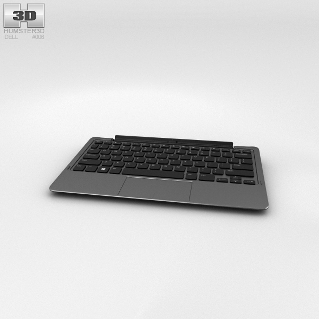 Dell mobile keyboard 3D - TurboSquid 1242641
