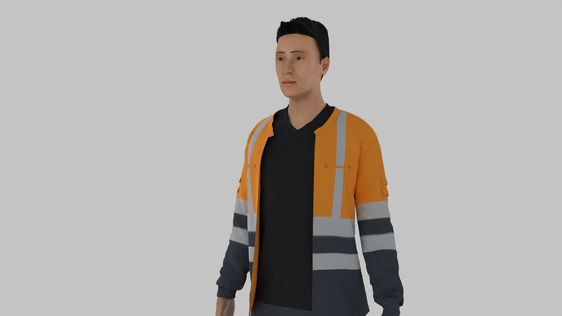 3D Model Delivery Man - TurboSquid 1971587