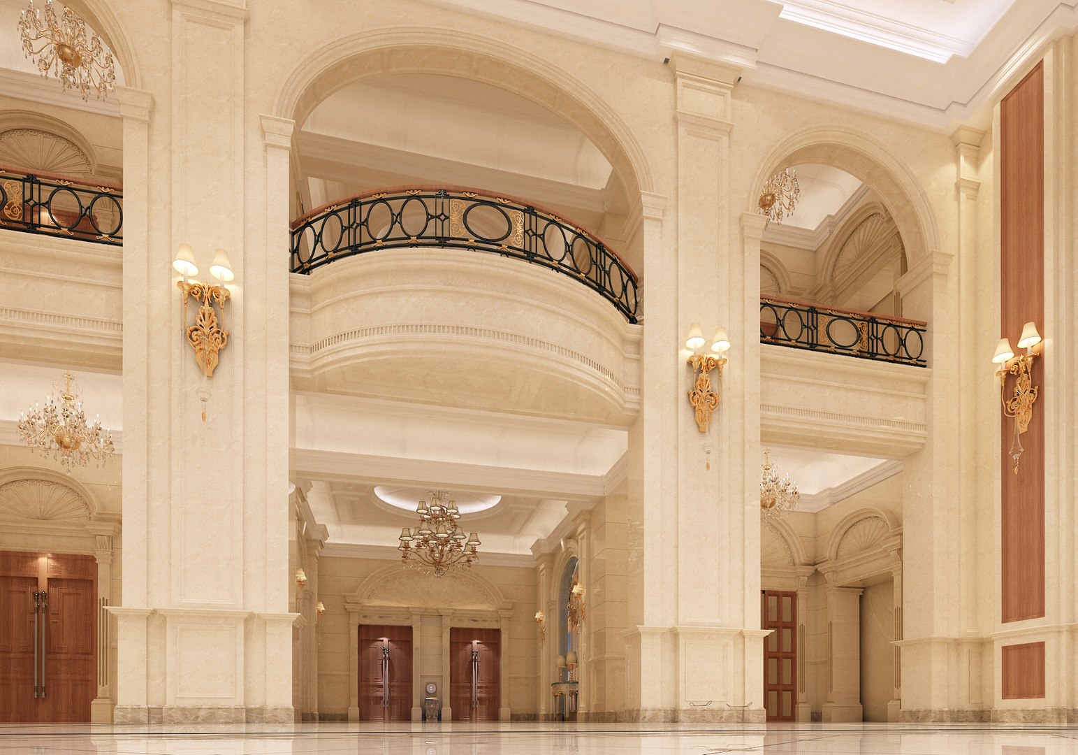 Lobby 03 Model - TurboSquid 2069781