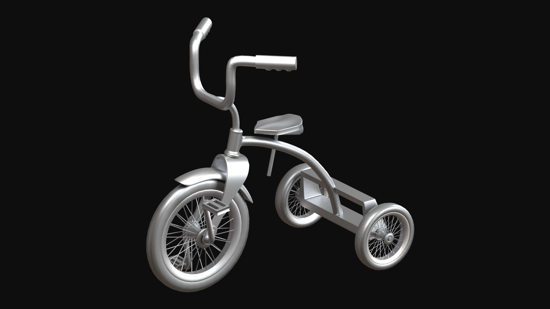 Tricycle Model - TurboSquid 1985853