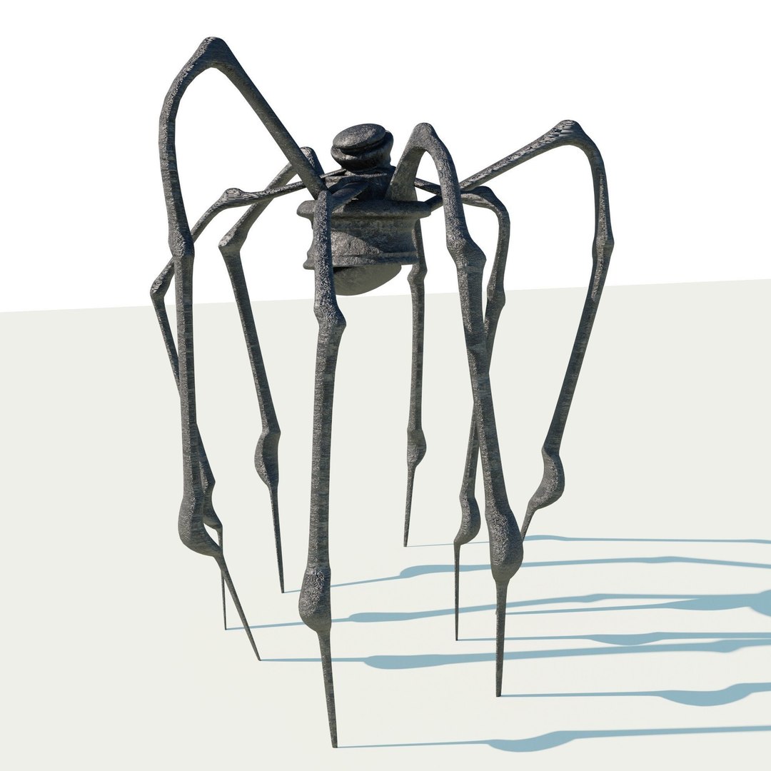 Free Metal Spider Sculpture 3D Model - TurboSquid 1385810