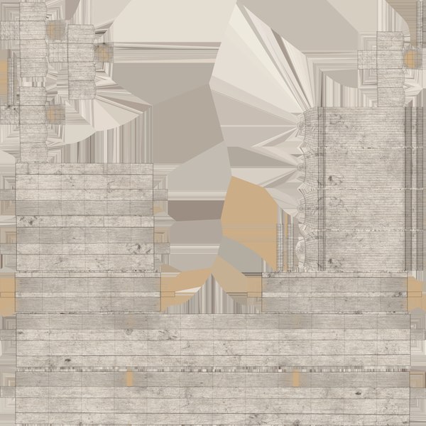 3D white wood - TurboSquid 1399199