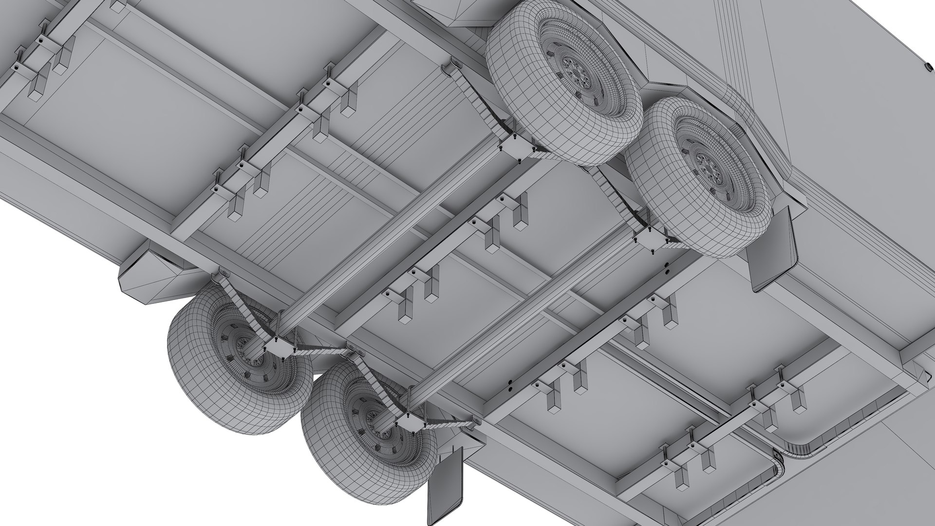 3D Enclosed Car Hauler Trailer Model - TurboSquid 2306498
