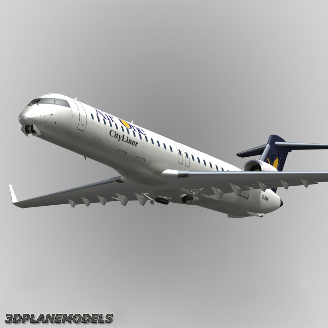 Bombardier Crj-900 Air 3d Model