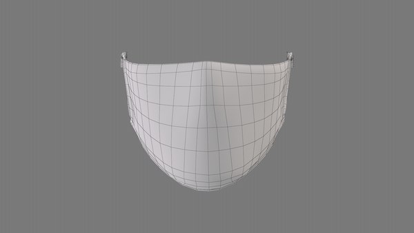 3D realistic protective mask model - TurboSquid 1546746