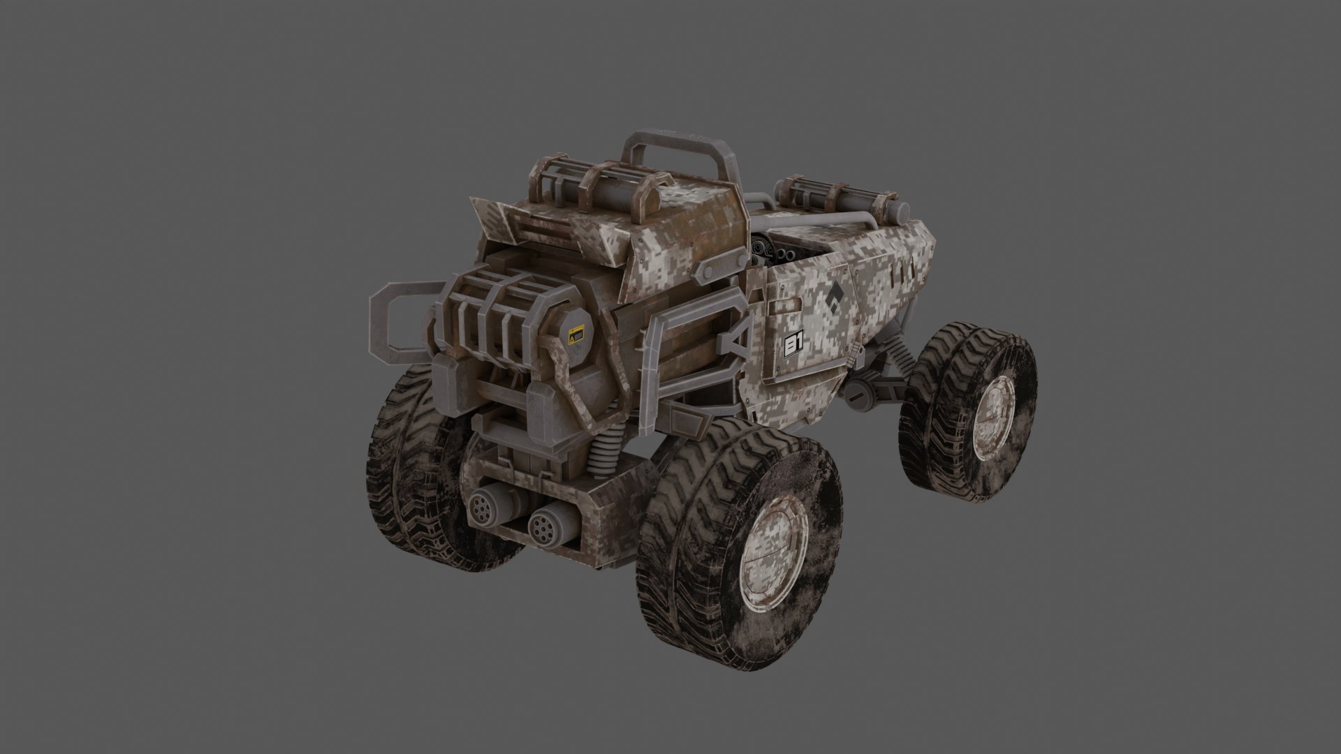 3D Buggy SUV - TurboSquid 2294857