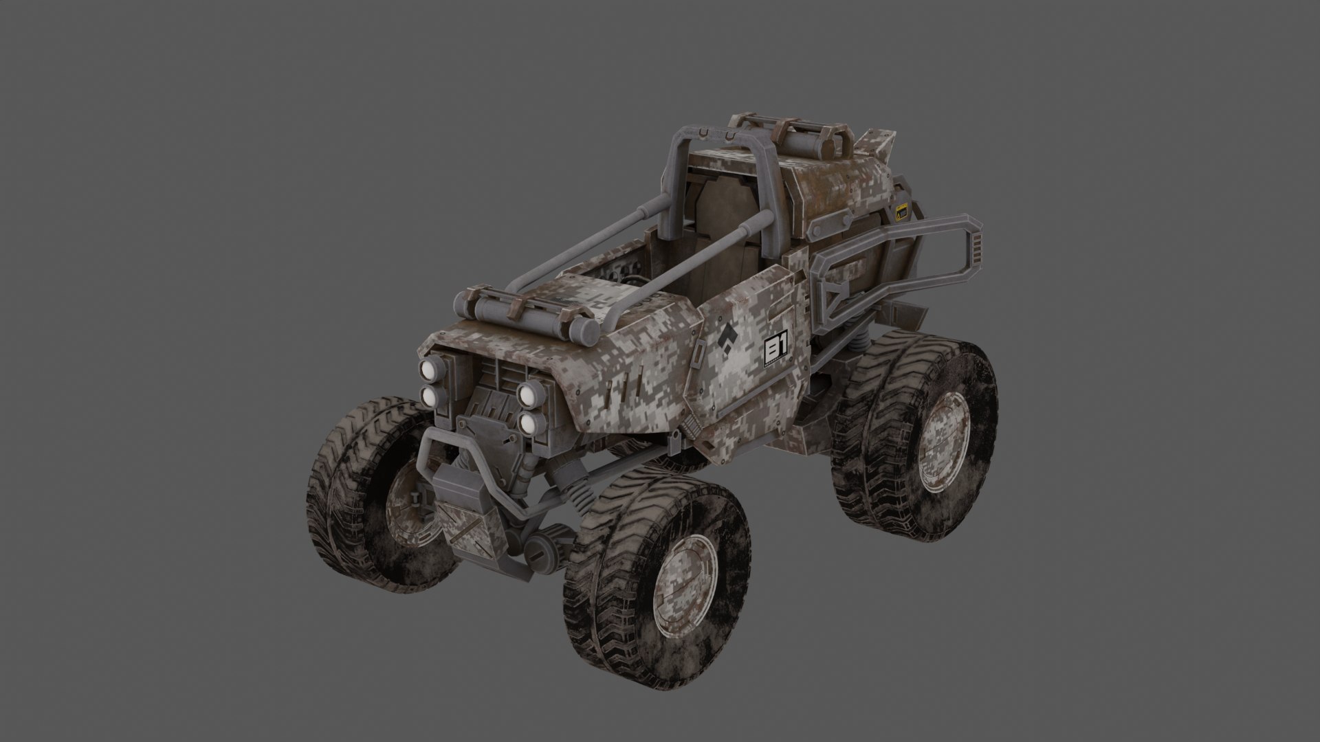 3D Buggy SUV - TurboSquid 2294857