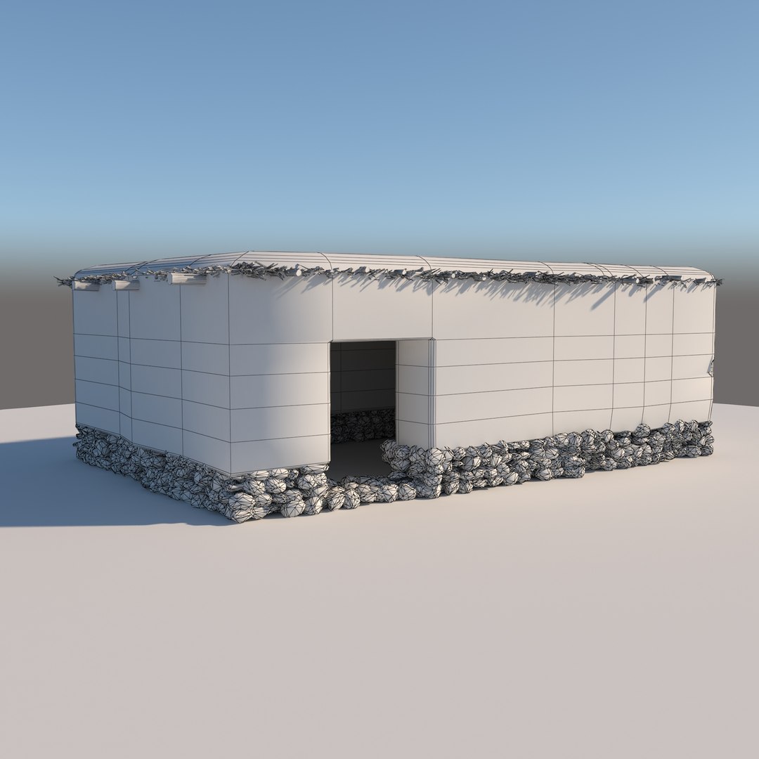 Prehistoric Neolithic Structure 3D Model - TurboSquid 1386611
