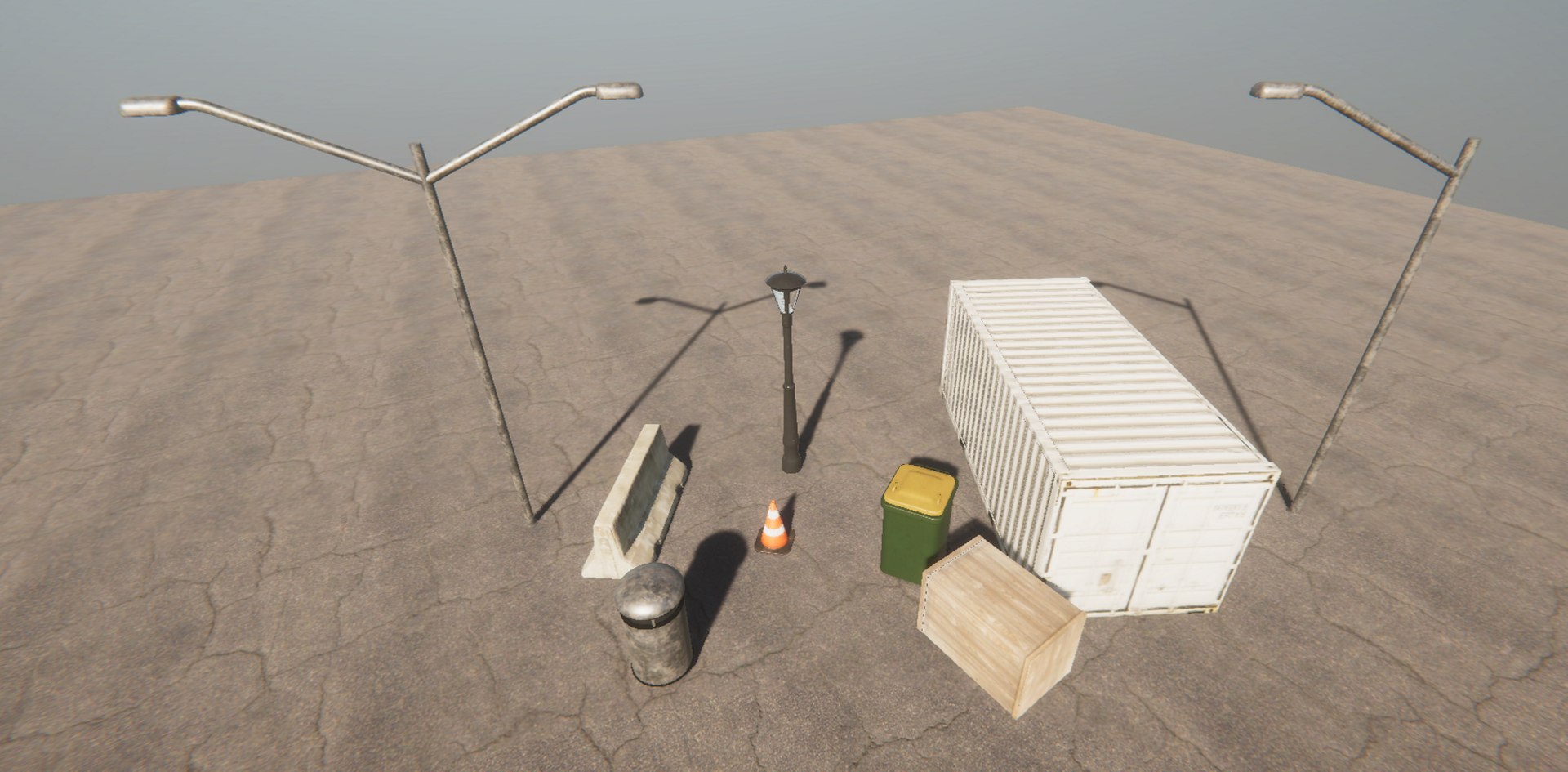 Basic Street Pack 3D Model - TurboSquid 1764107