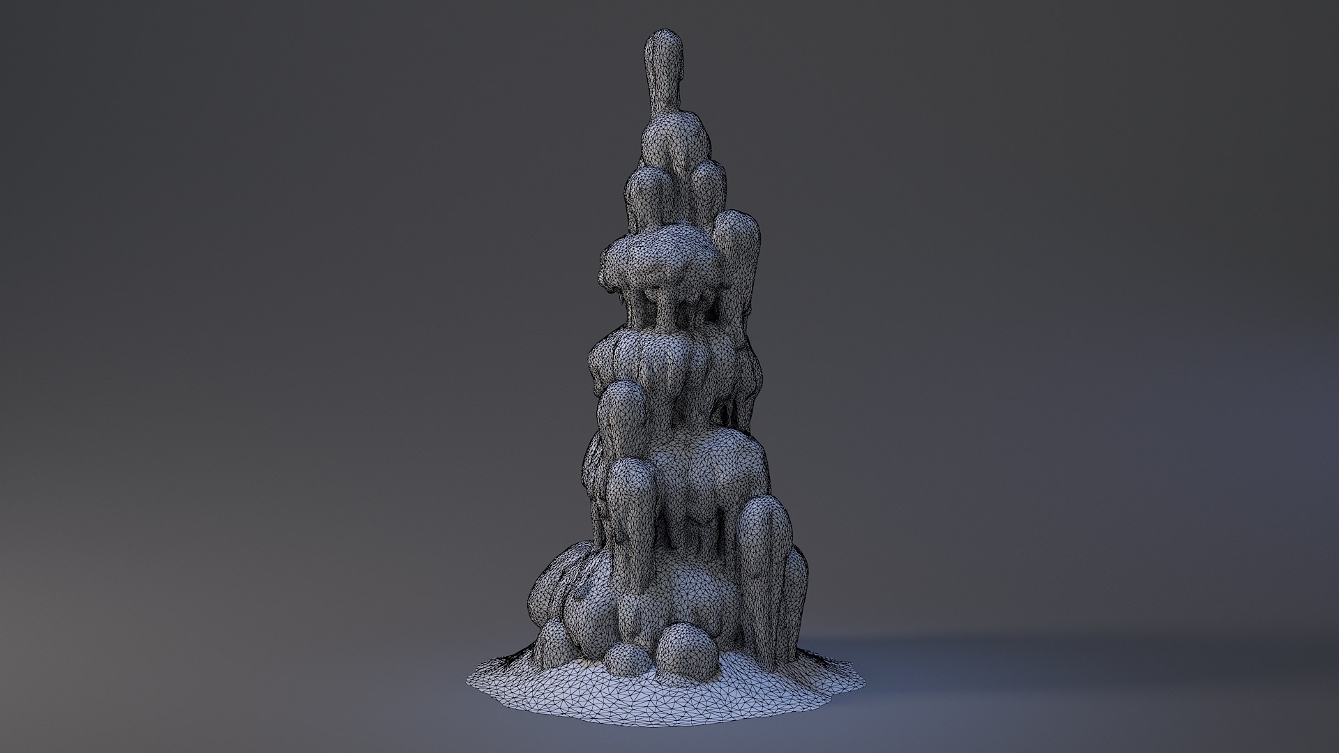 3D Cave Stalagmites 02 PBR - TurboSquid 2016751