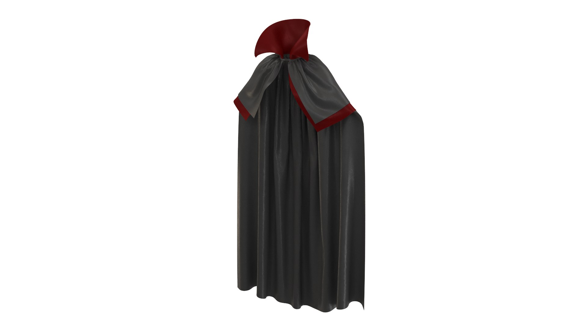 3D Vampire Cape - TurboSquid 1480333