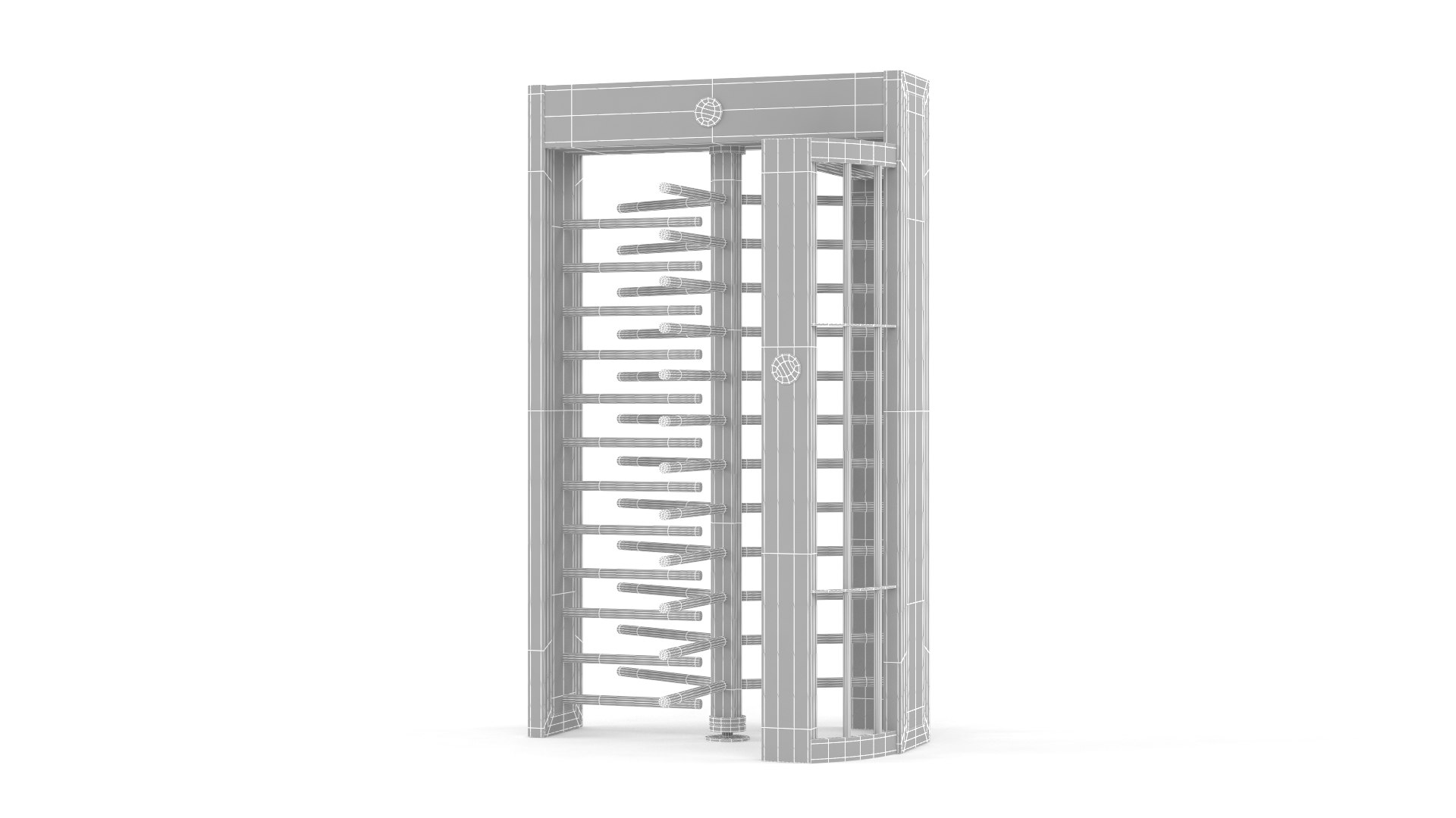 3D Model Turnstile Gate - TurboSquid 2163357